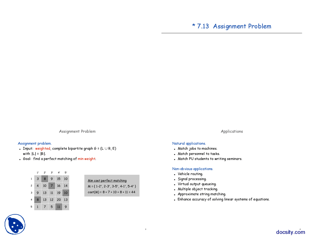 Bipartite Matching Data Representation And Algorithm Design Lecture
