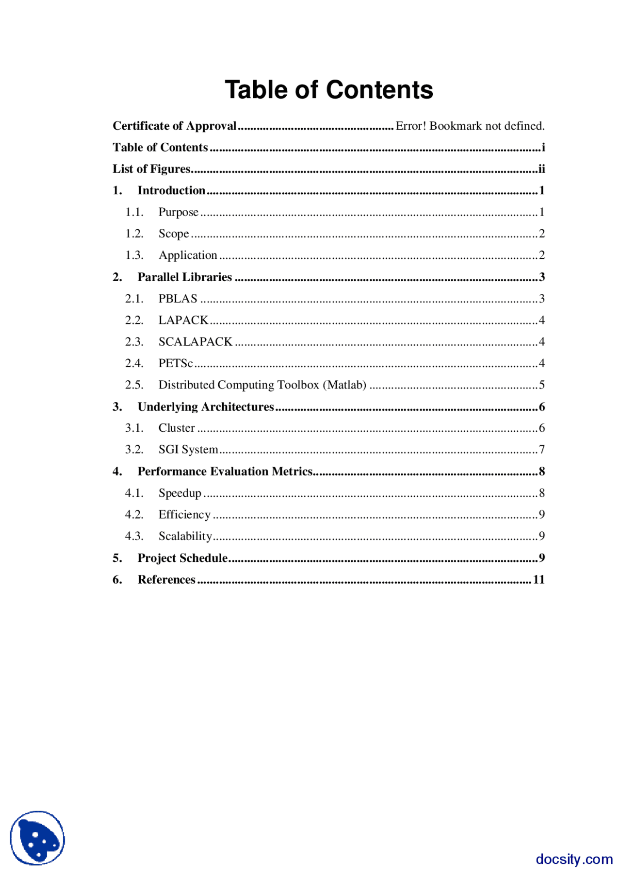 Clustring Computers Computer Science Project Report Docsity