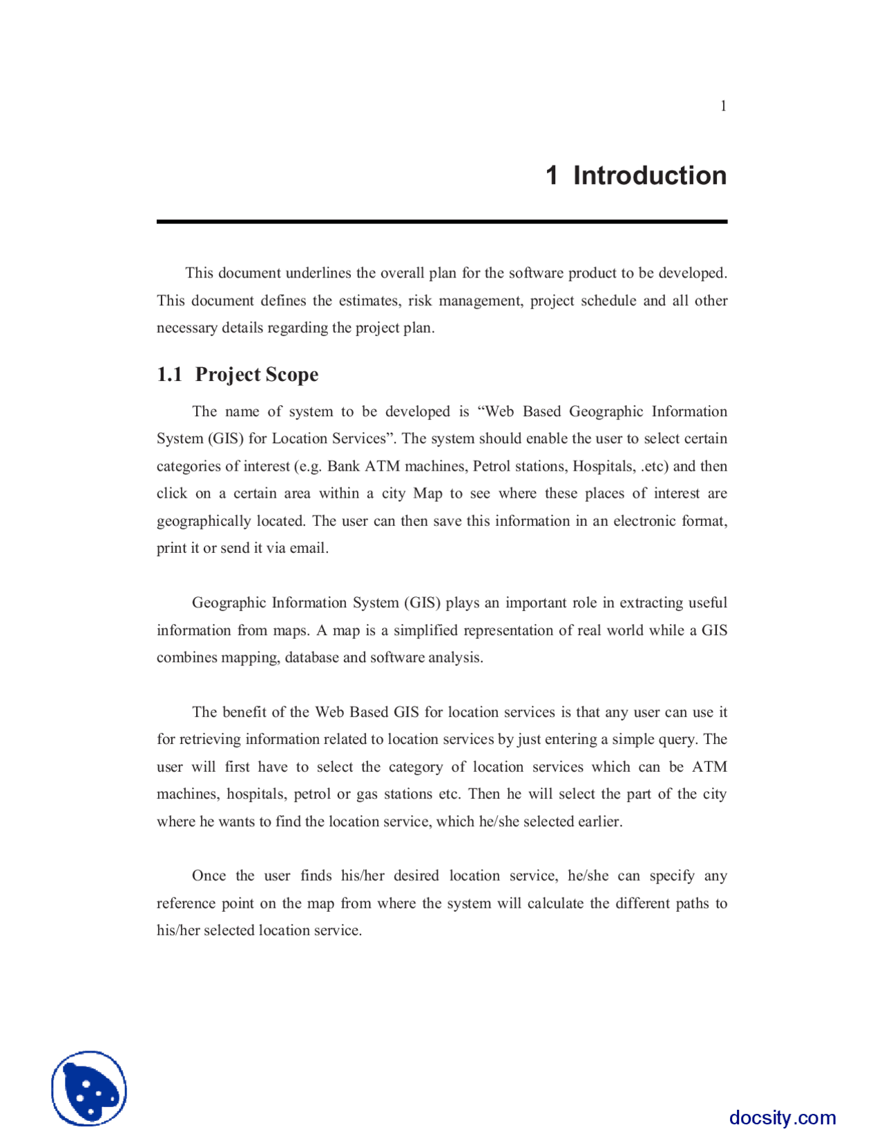 Web Based Geographic Information System Implementation And Application