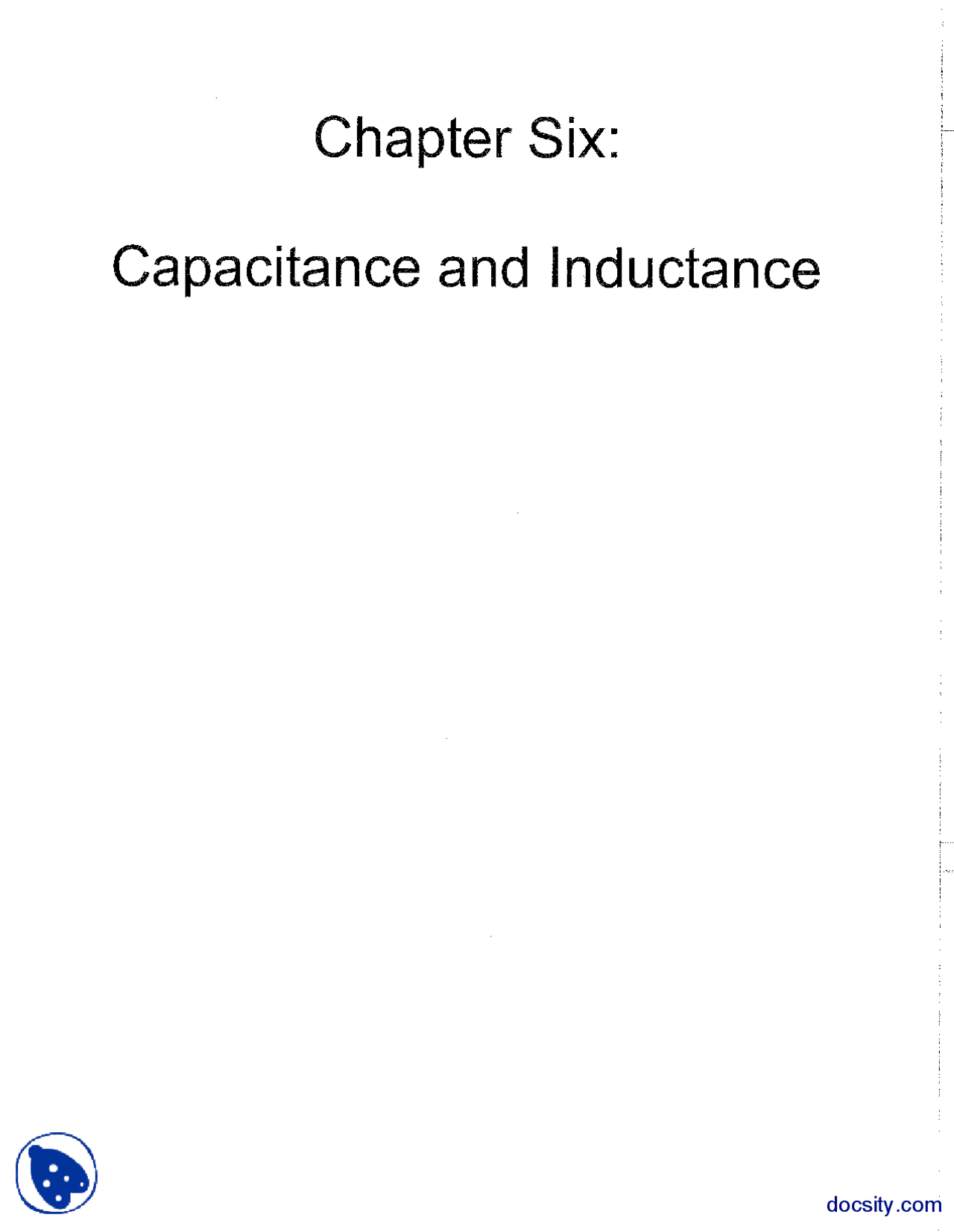 Capacitance And Inductance Basic Electrical Engineering Problems Plus