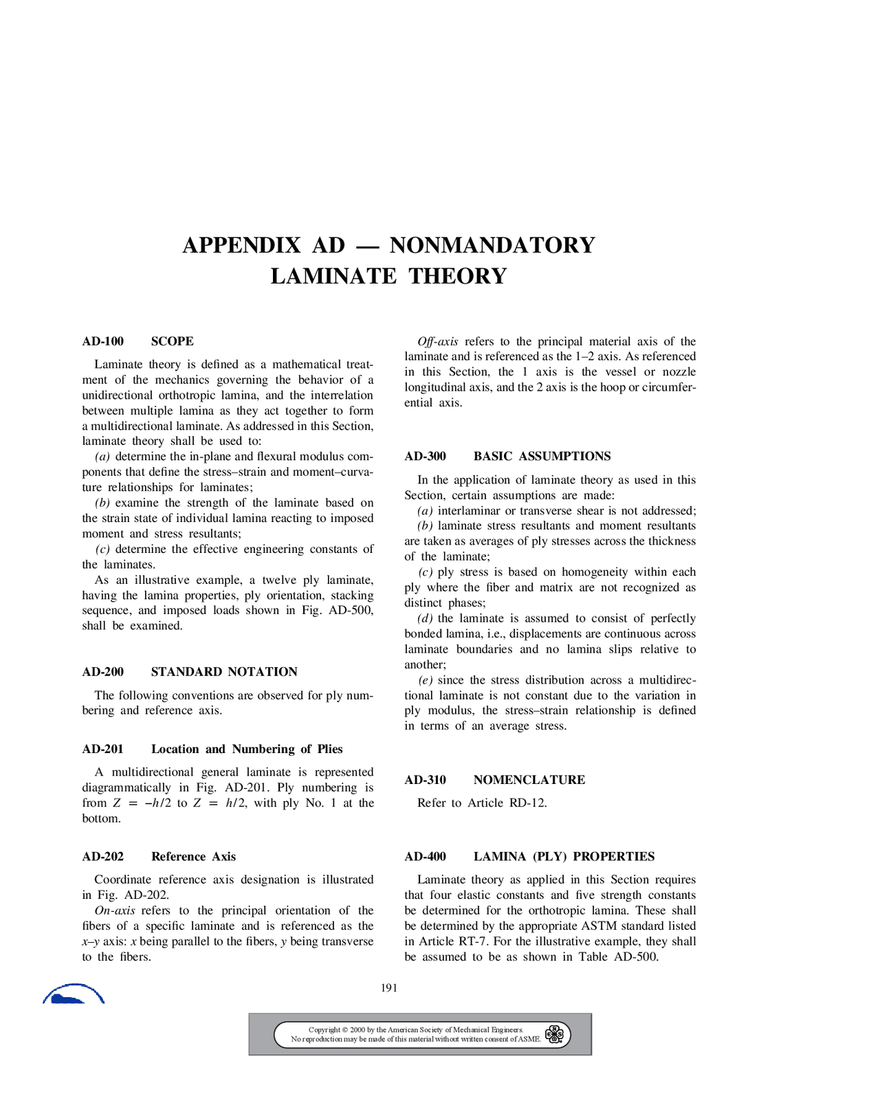 Laminate Theory-Processes Tests and Pressure Vessels-Handout - Docsity