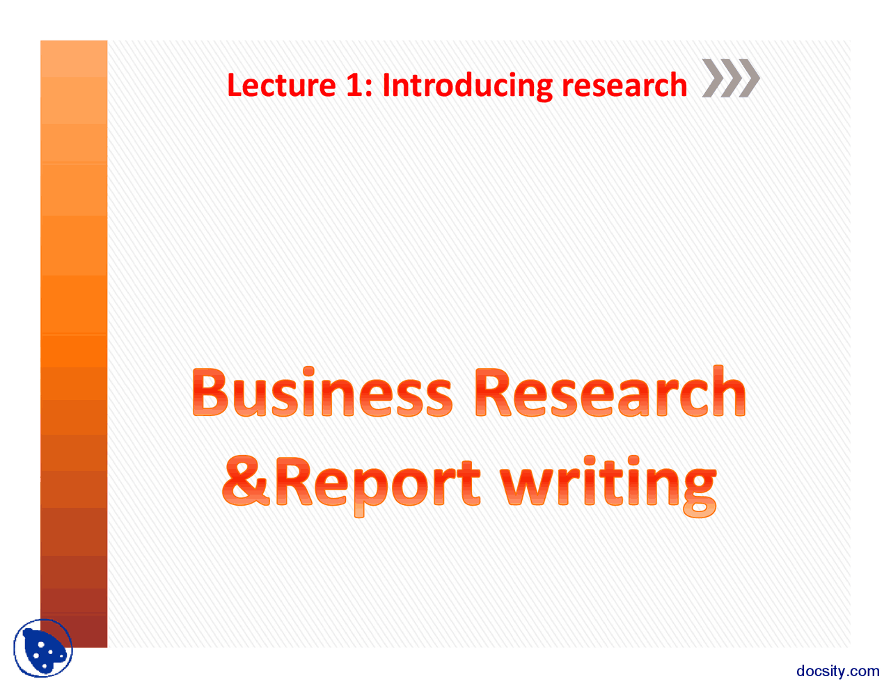 Introducing Research Technical Writing Lecture Slides Docsity
