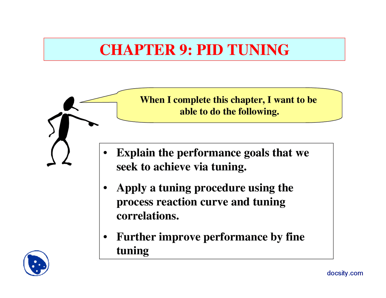 PID Tunung-Process Control-Lecture Slides - Docsity