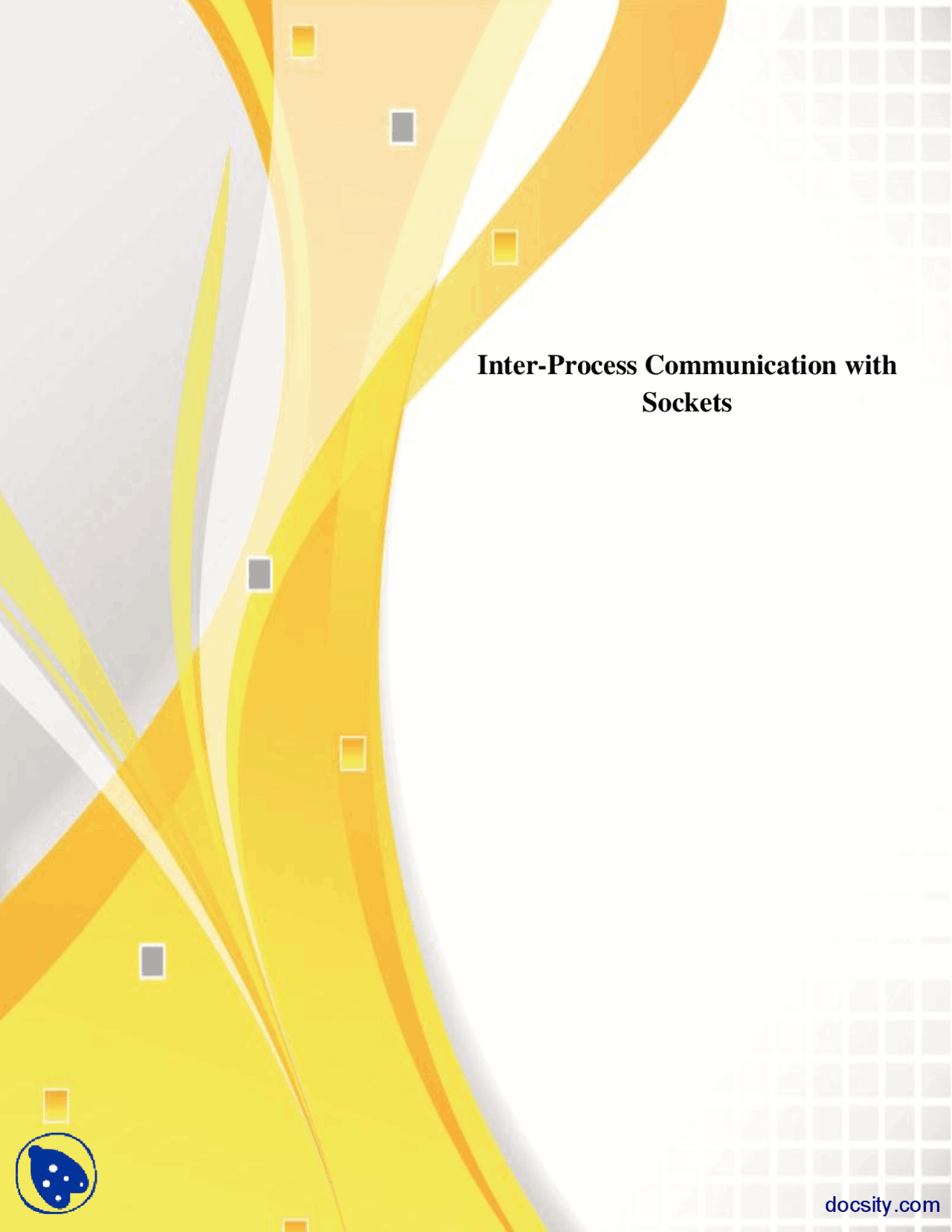 Interprocess Communication By Sockets 2 Networking Lab Report Docsity