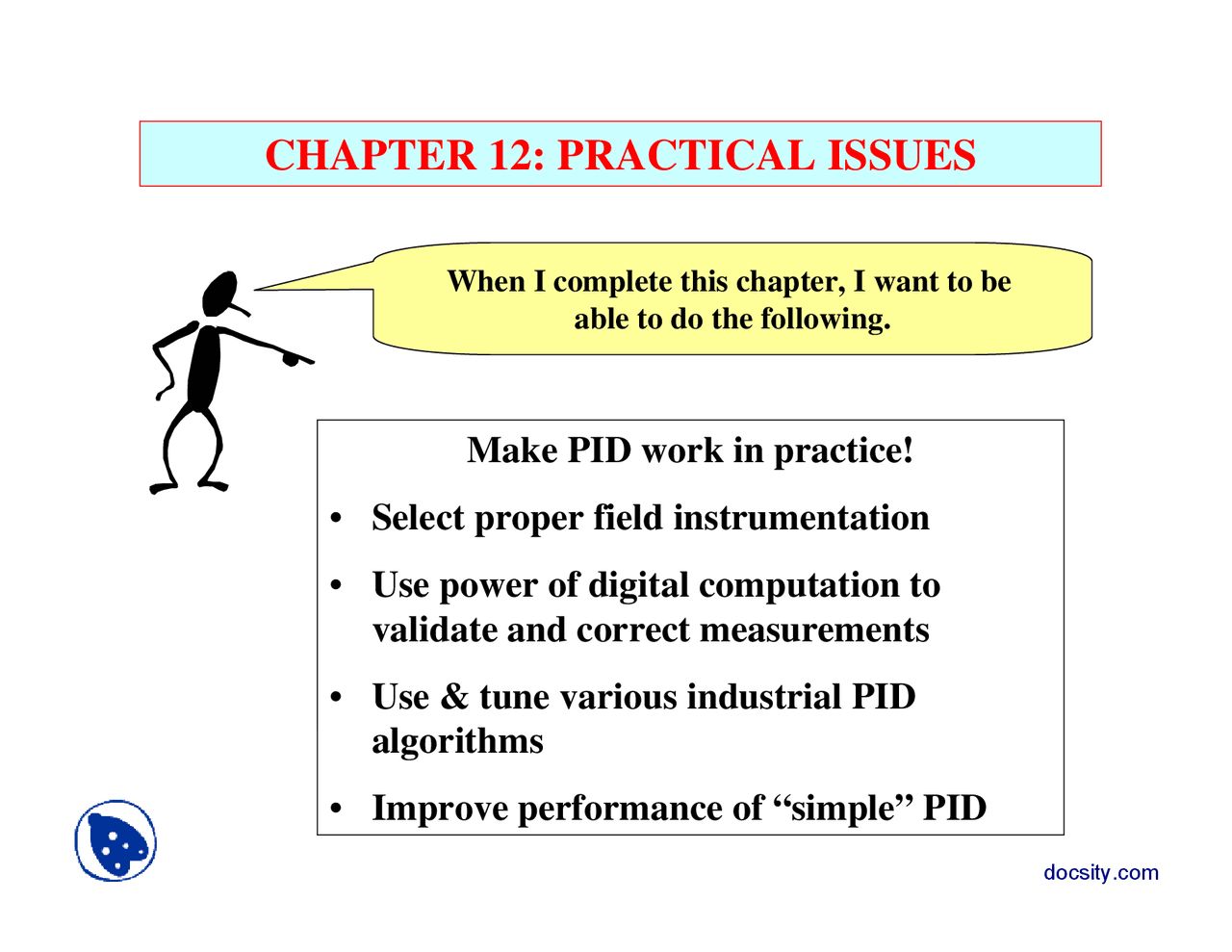 Prctical Issues-Process Control-Lecture Slides - Docsity