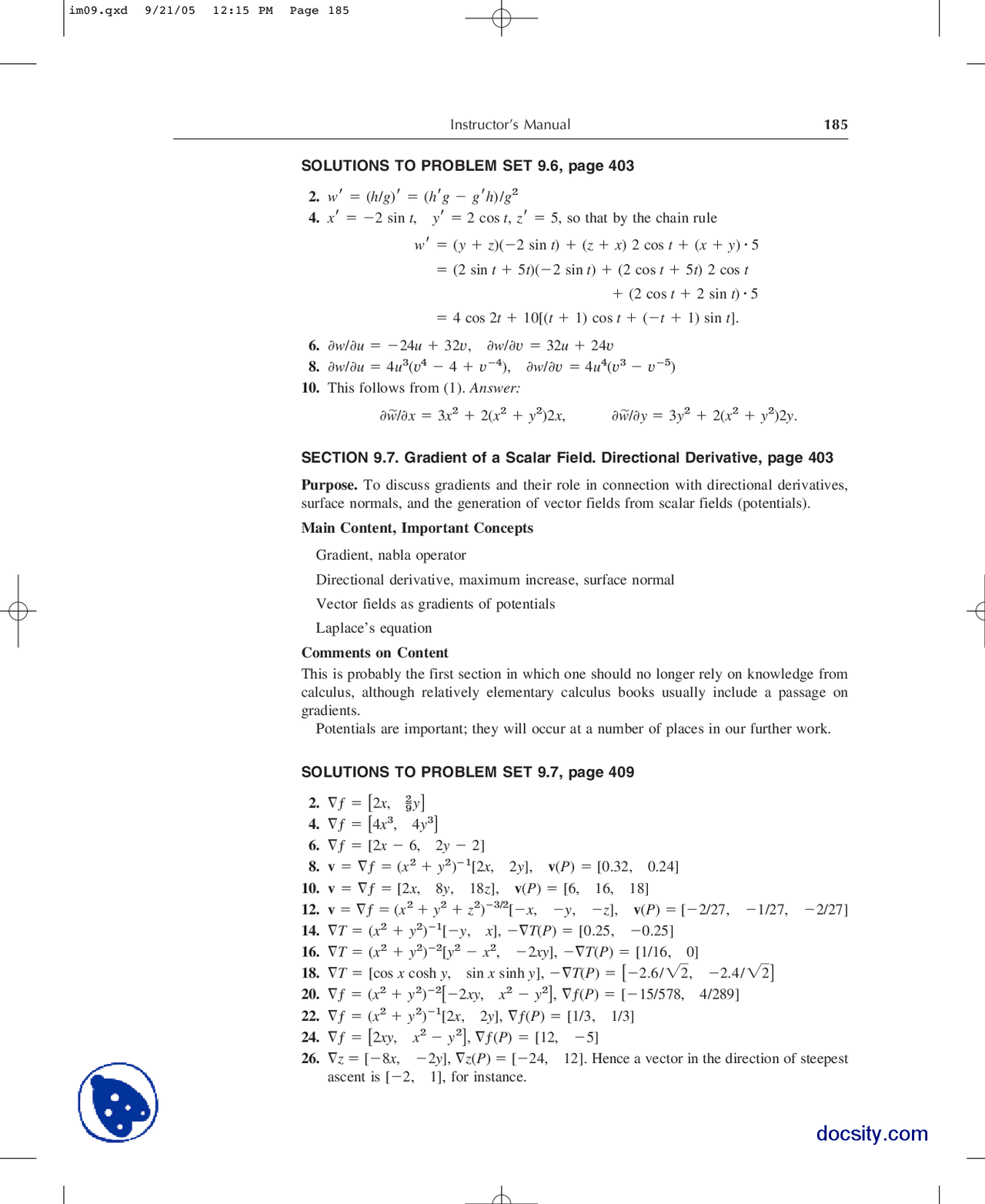 Part 20 Vector Integral Calculus Integral Theorems-Advanced Engineering ...
