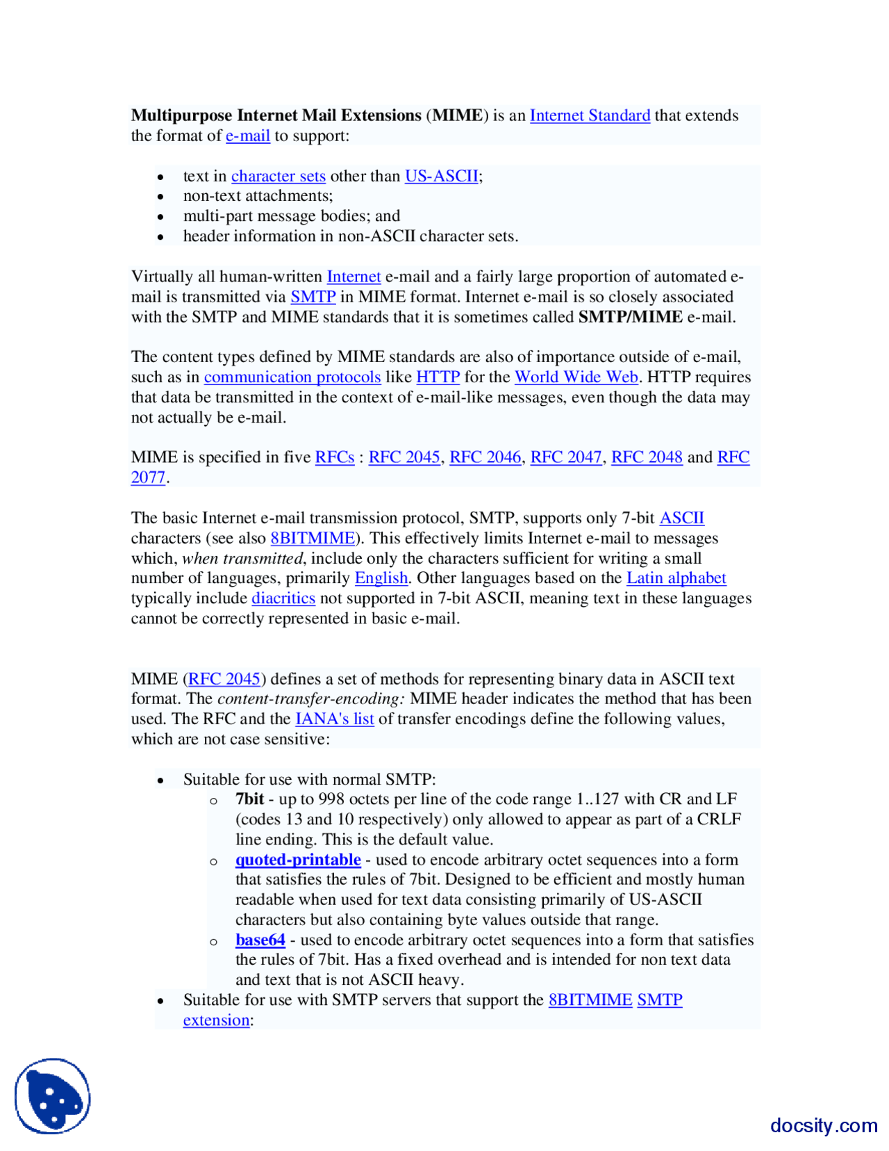 Multipurpose Internet Mail Extensions Cryptography And Security Of