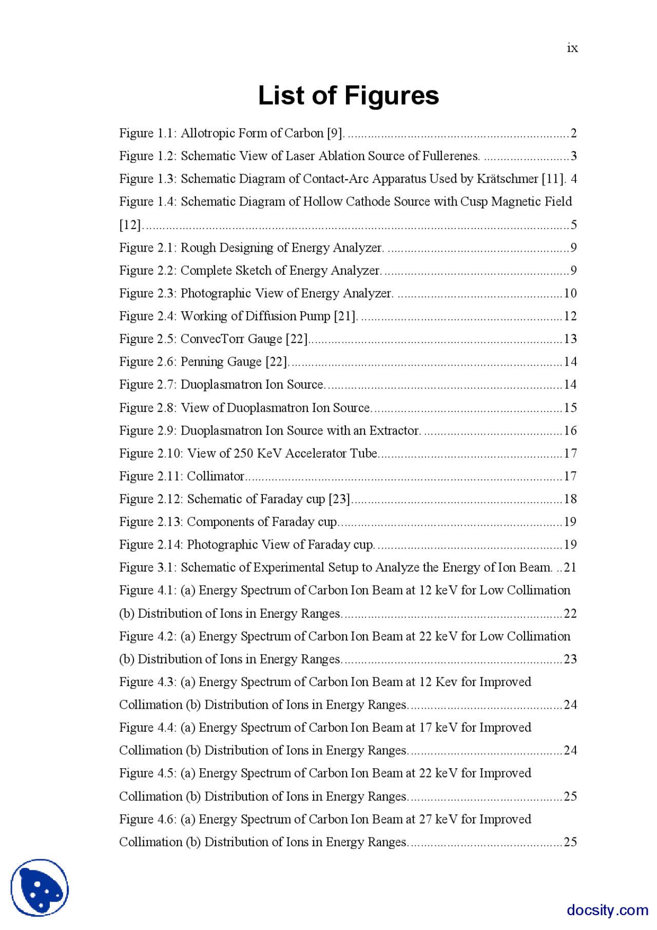 Electrostatic Energy Analyzer-Advanced Physics-Project Report | Study ...