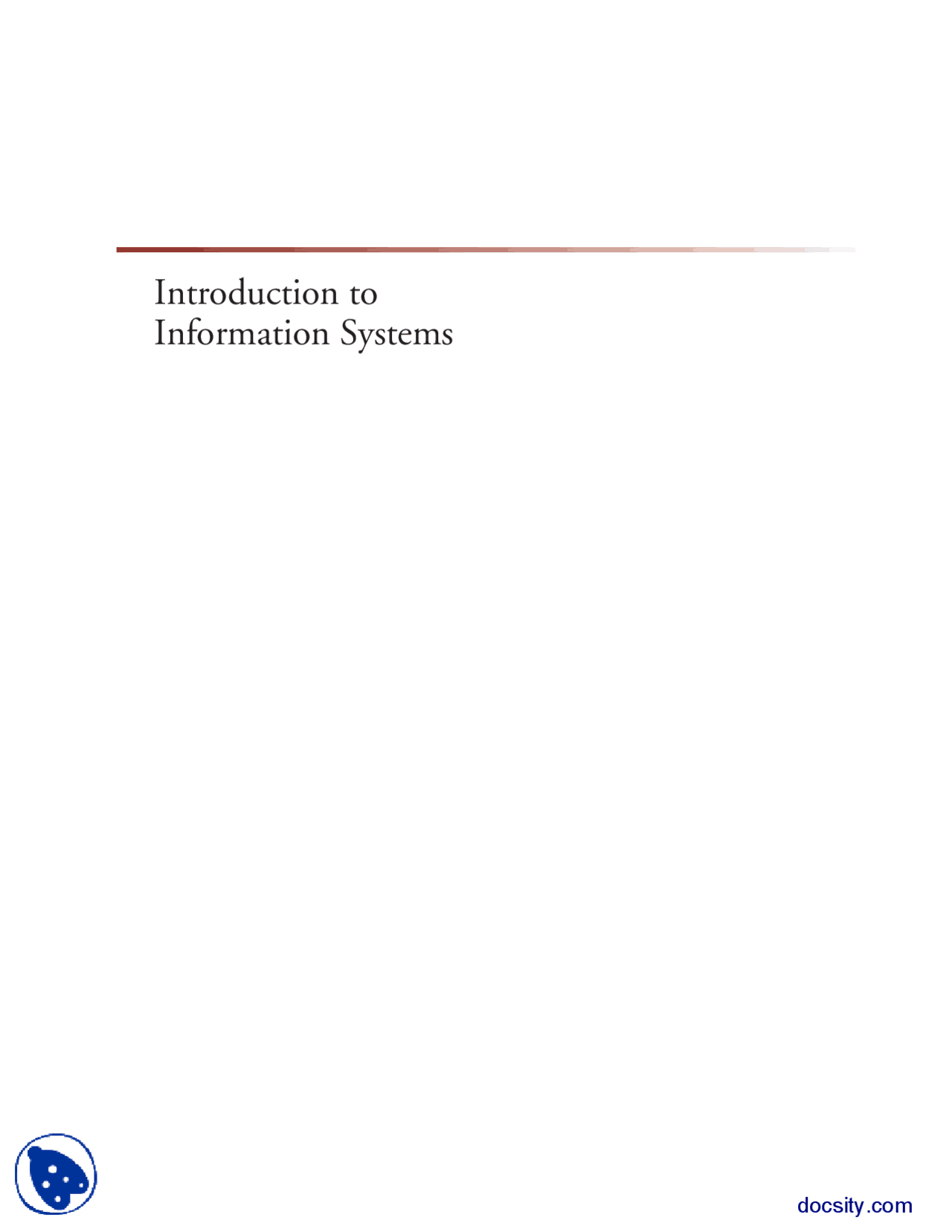 Introduction To Information Systems Web Technical Skills And Concepts Lecture Slides Docsity