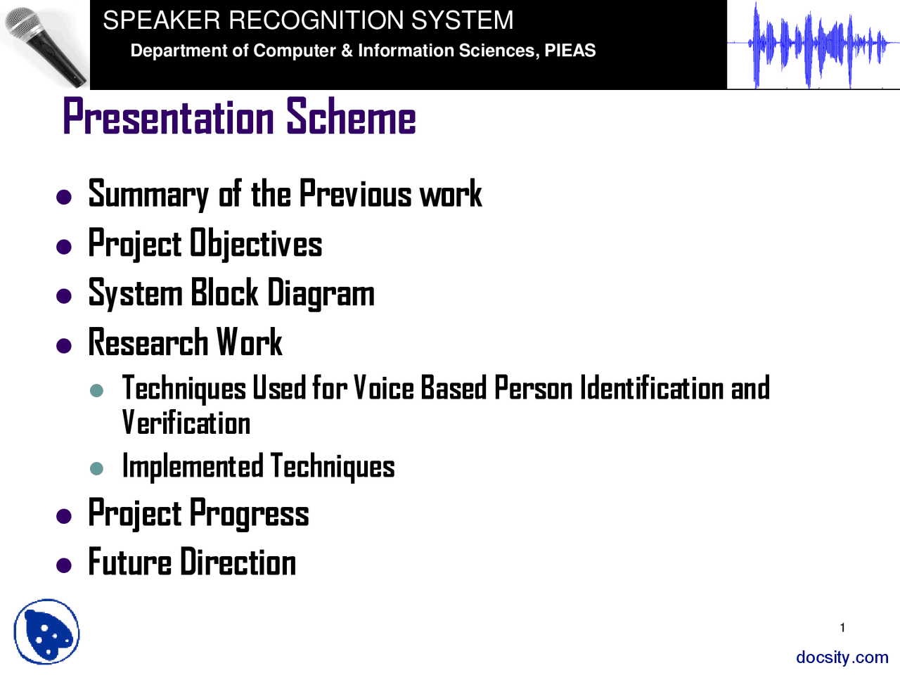 Speaker Recognition System Implementation And Applications In Computer