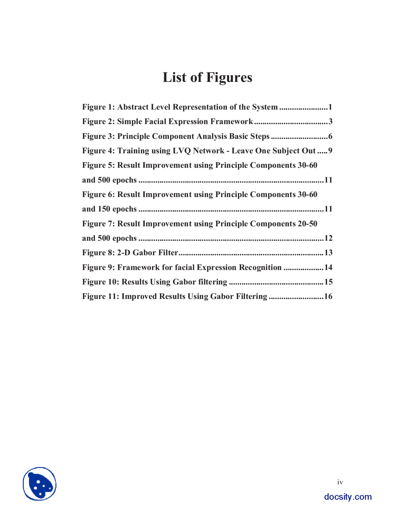 Facial Expression Recognition Computer Sciences Applications Project