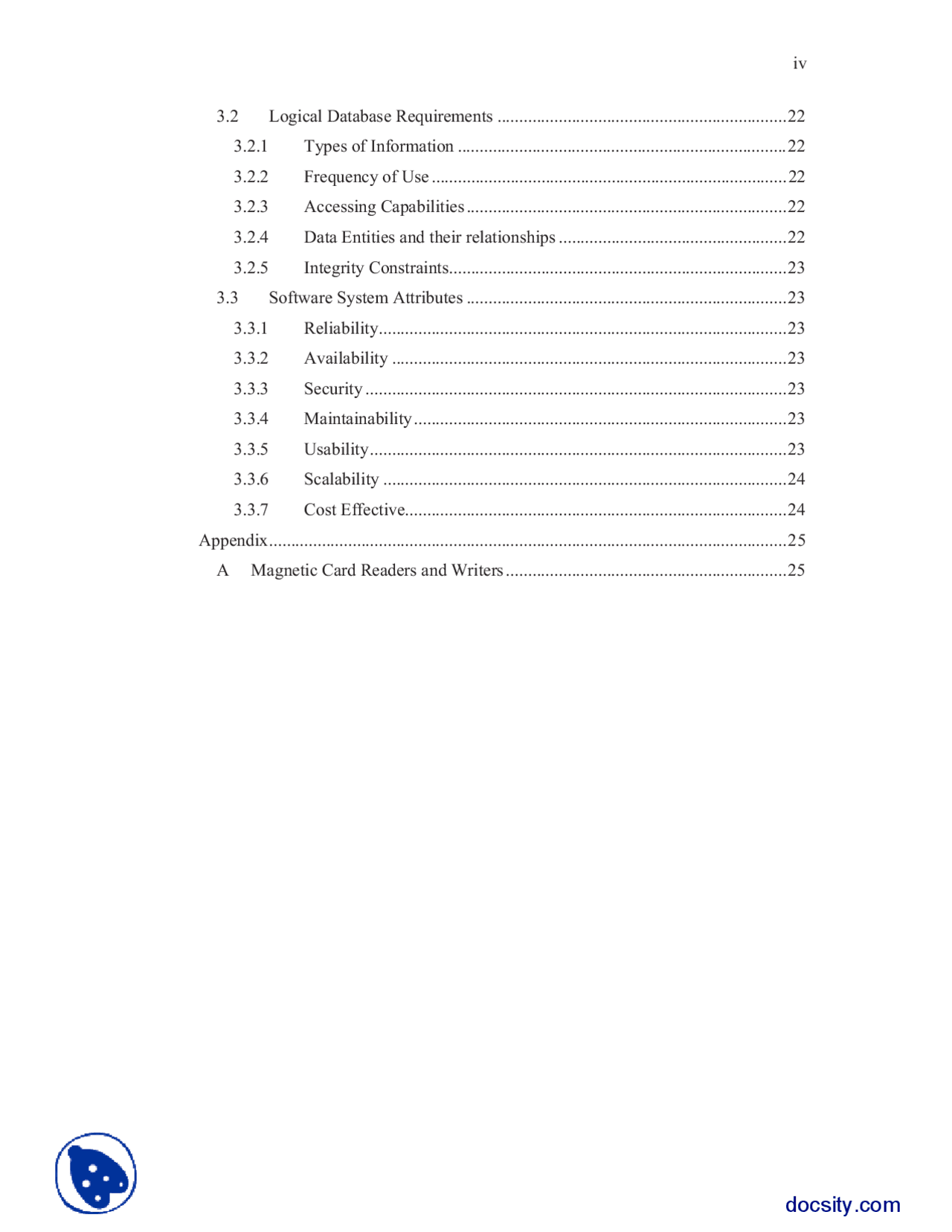 Srs For Pc Computer Sciences Project Report Docsity