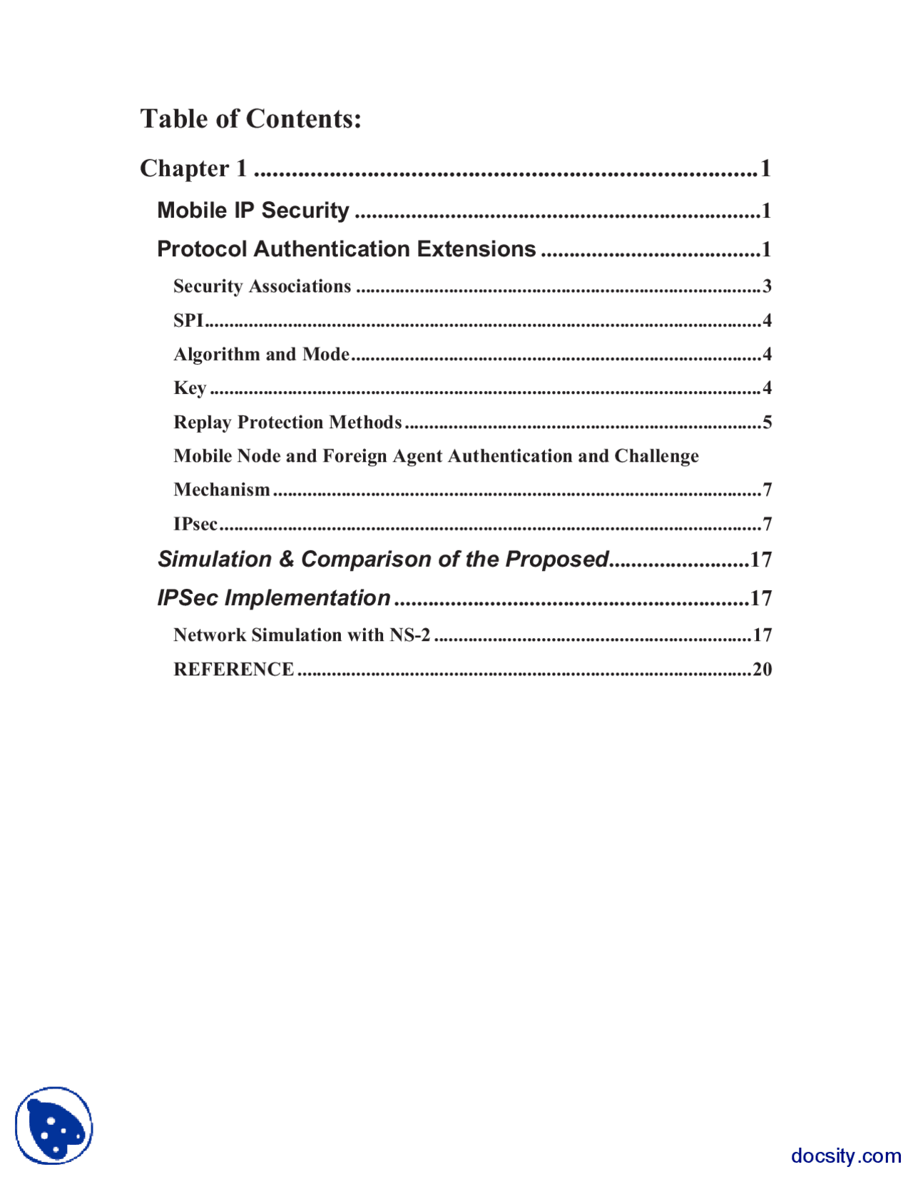 Mobile Ip Security Implementation And Applications In Computer Sciences