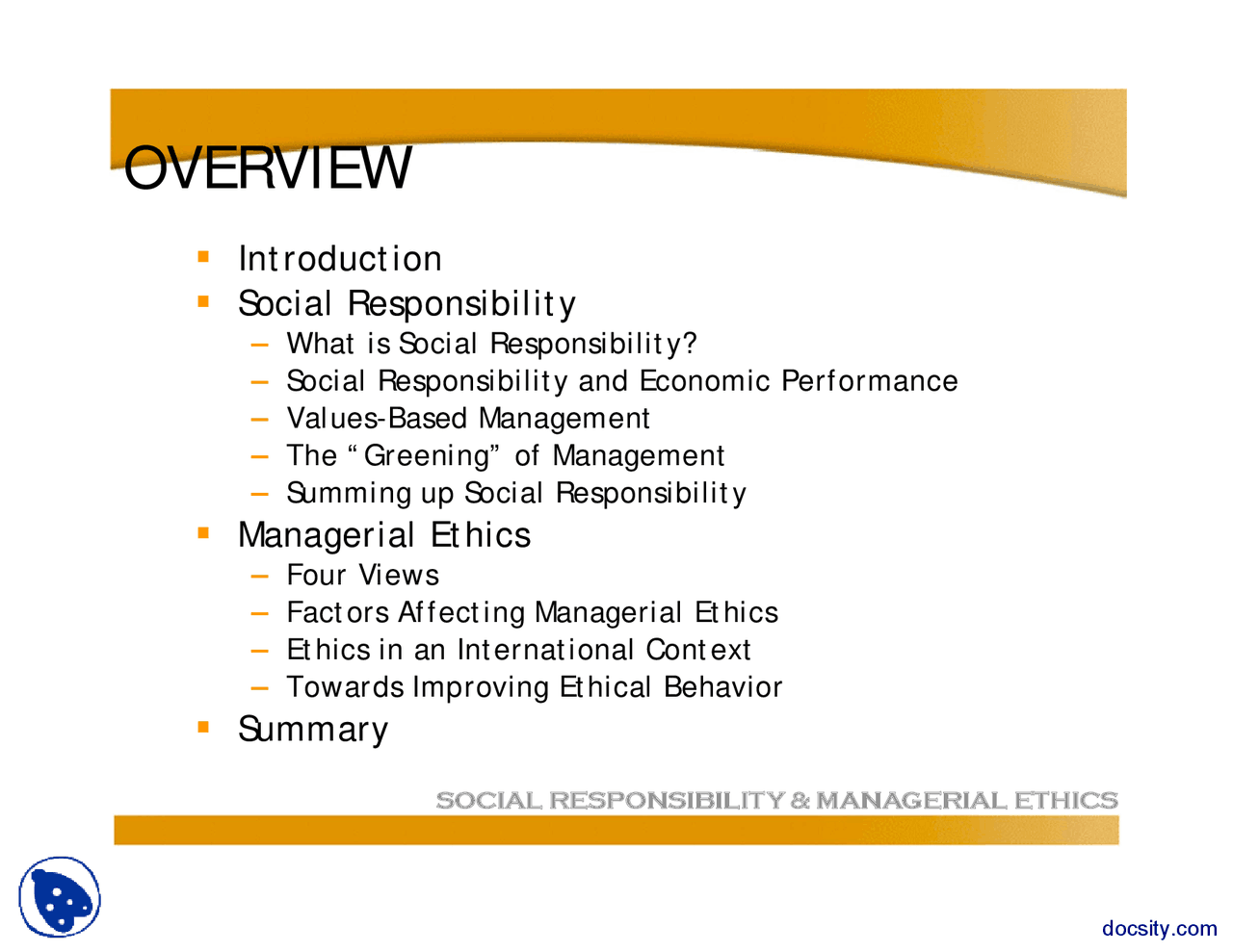 Social Responsibility and Managerial Ethics-Managment Principles ...