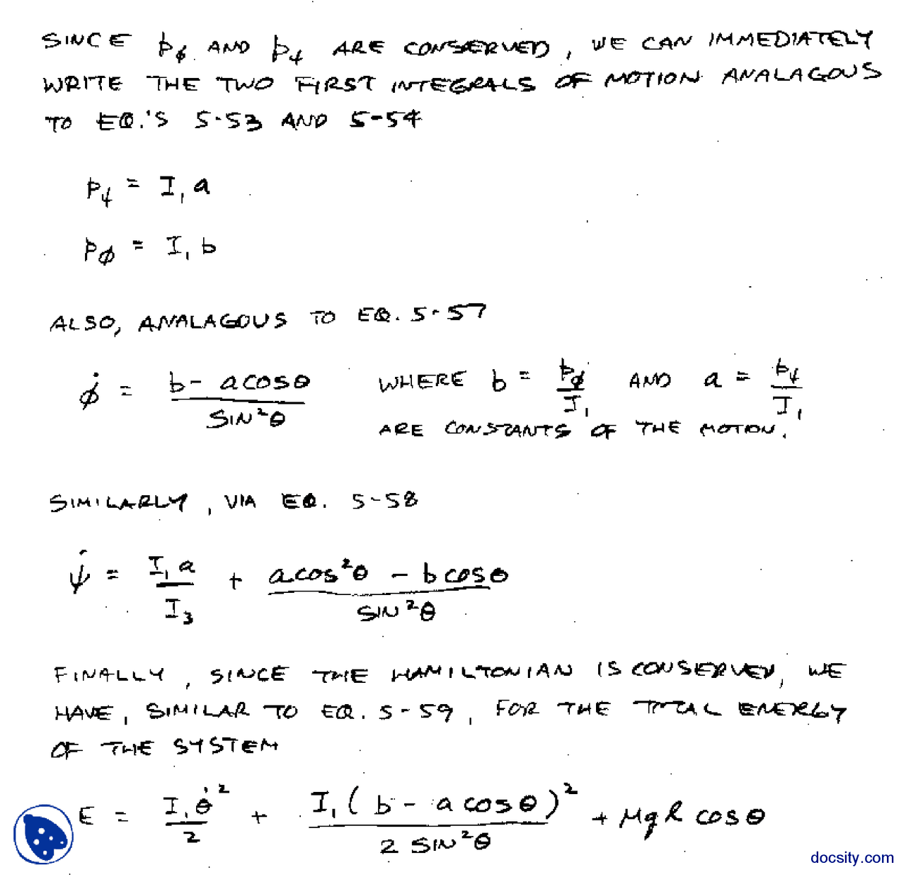 Lagrangian From Eules Angles Part 4 Fundementals Of Quantum Physics