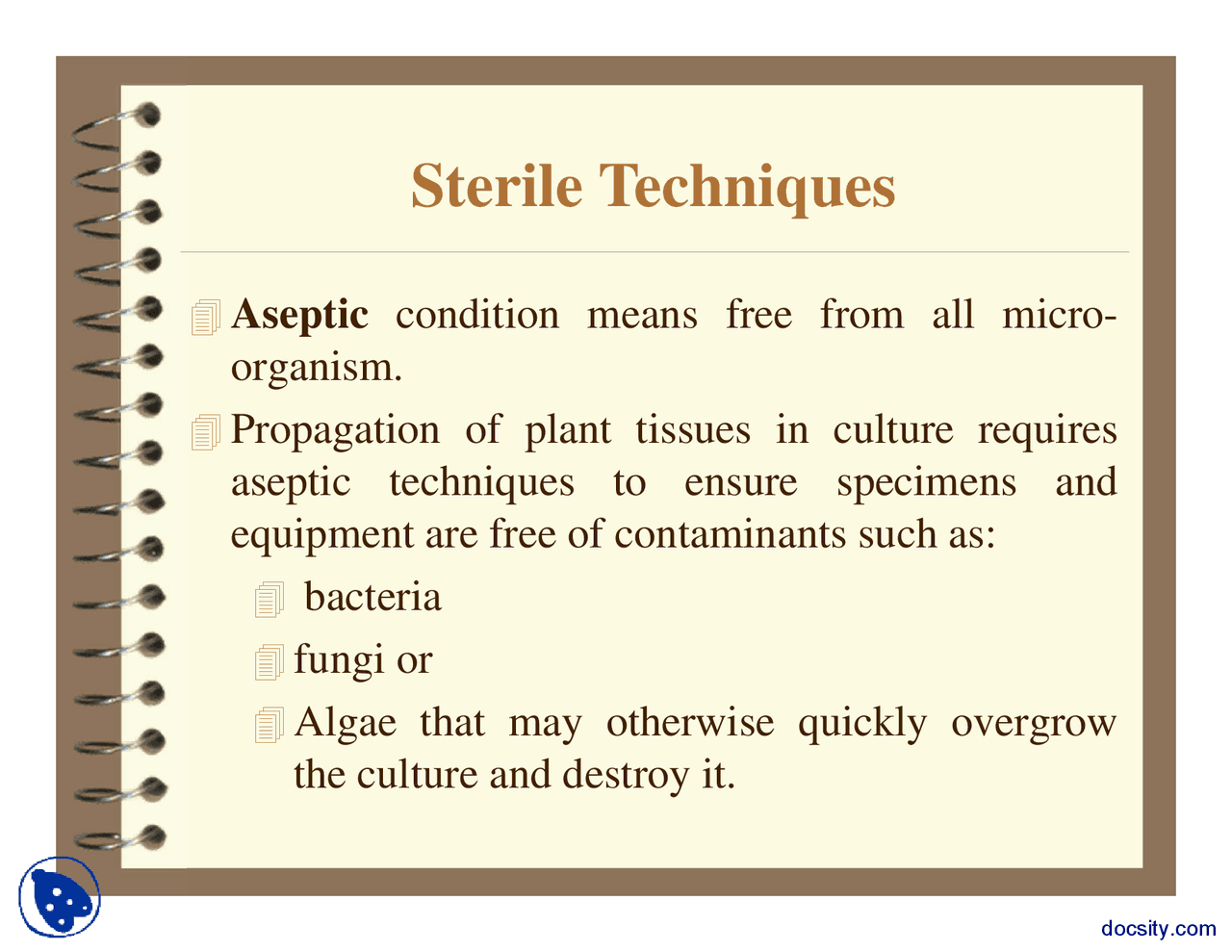 Plant Tissues And Cell Culture Part 2 Botany Lecture Slides Docsity