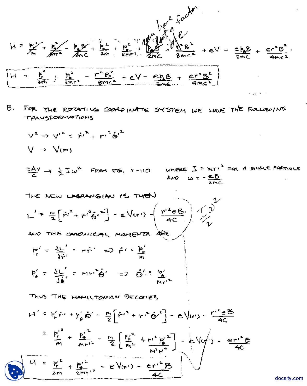 Cylinderical Coordinate System Part 2 Advanced Quantum Physics Sloved