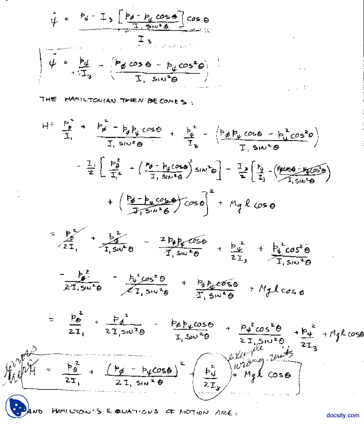 Lagrangian from Eule's Angles Part 2-Fundementals of Quantum Physics-Sloved Assignment Problems ...