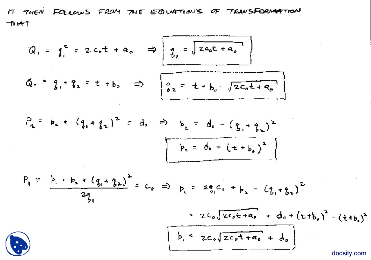 Transformations Part 1 Quantum Physics Sloved Assignment Problems Docsity