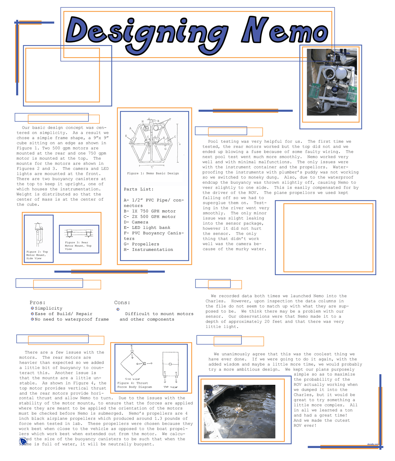 Designing Nemo-Fundamentals of Design-Project Overview - Docsity