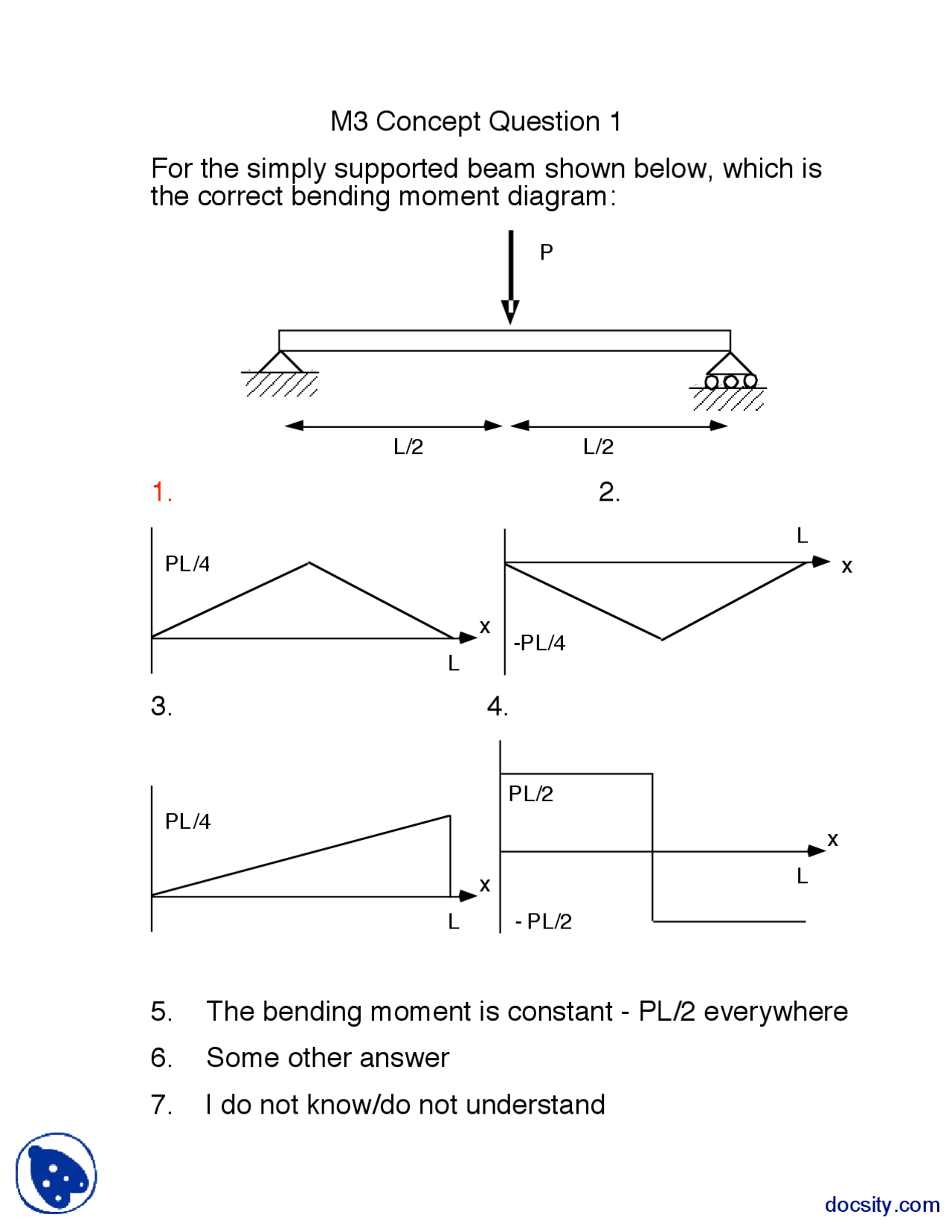 Concept Question Part 3 Structure Of Materials Lecture Handout Docsity