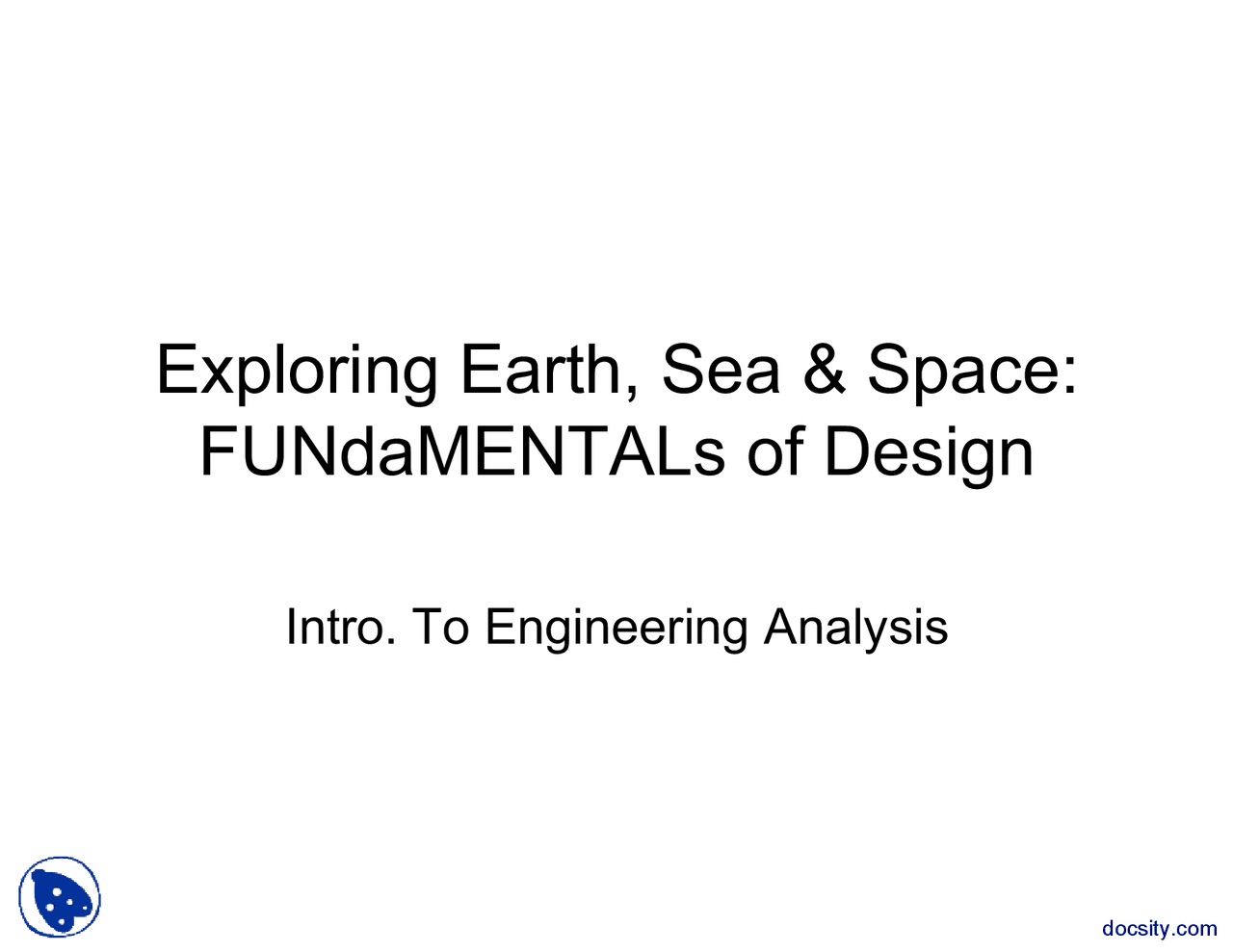Units Fundamentals Of Design And Environment Handout Docsity