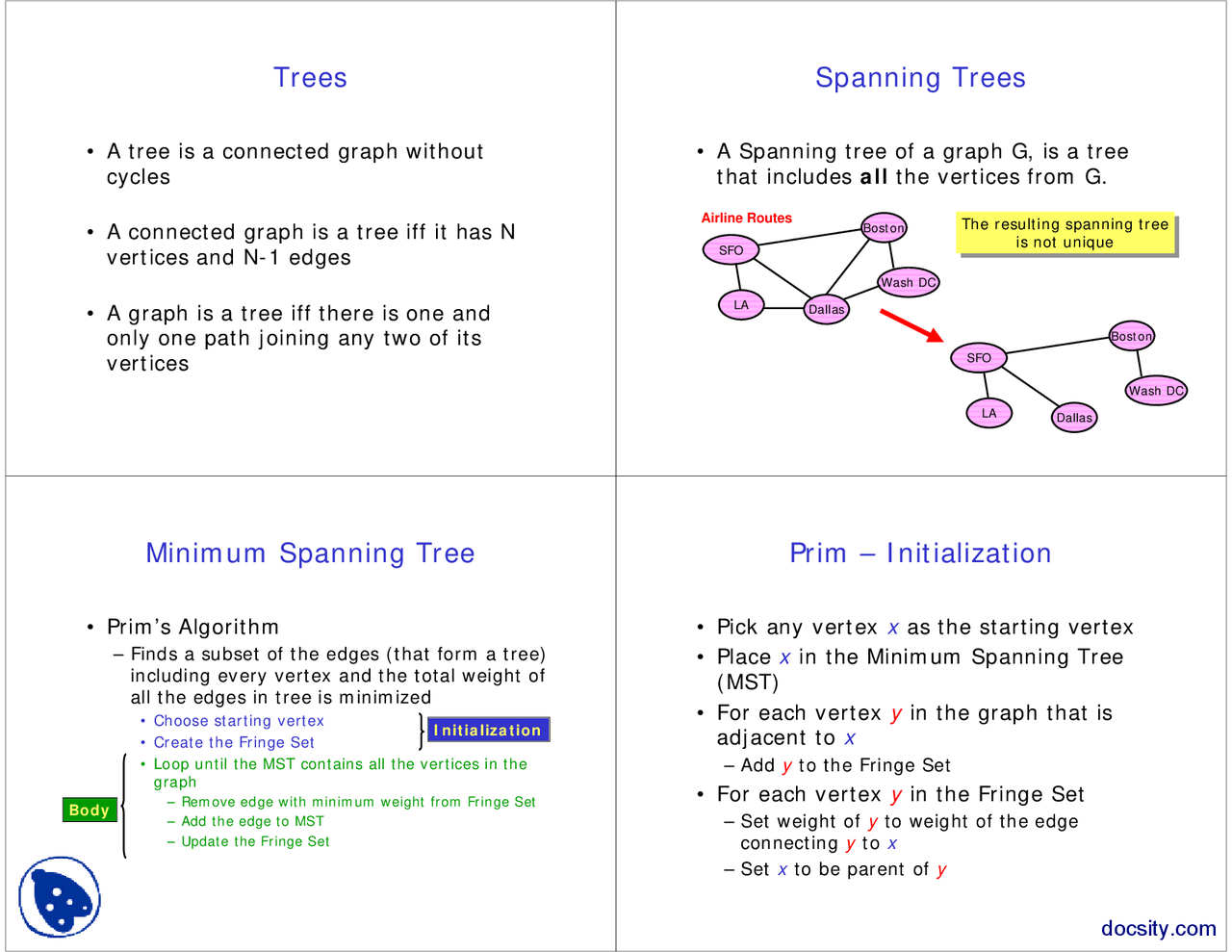Trees 2 Computer Programming For Aeronautical Engineering And Sciences Lecture Slides Docsity
