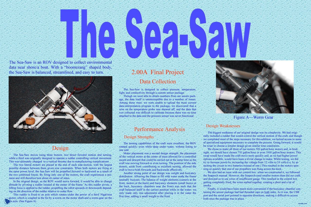 The Sea Saw-Fundamentals of Design-Project Overview | Study Guides ...