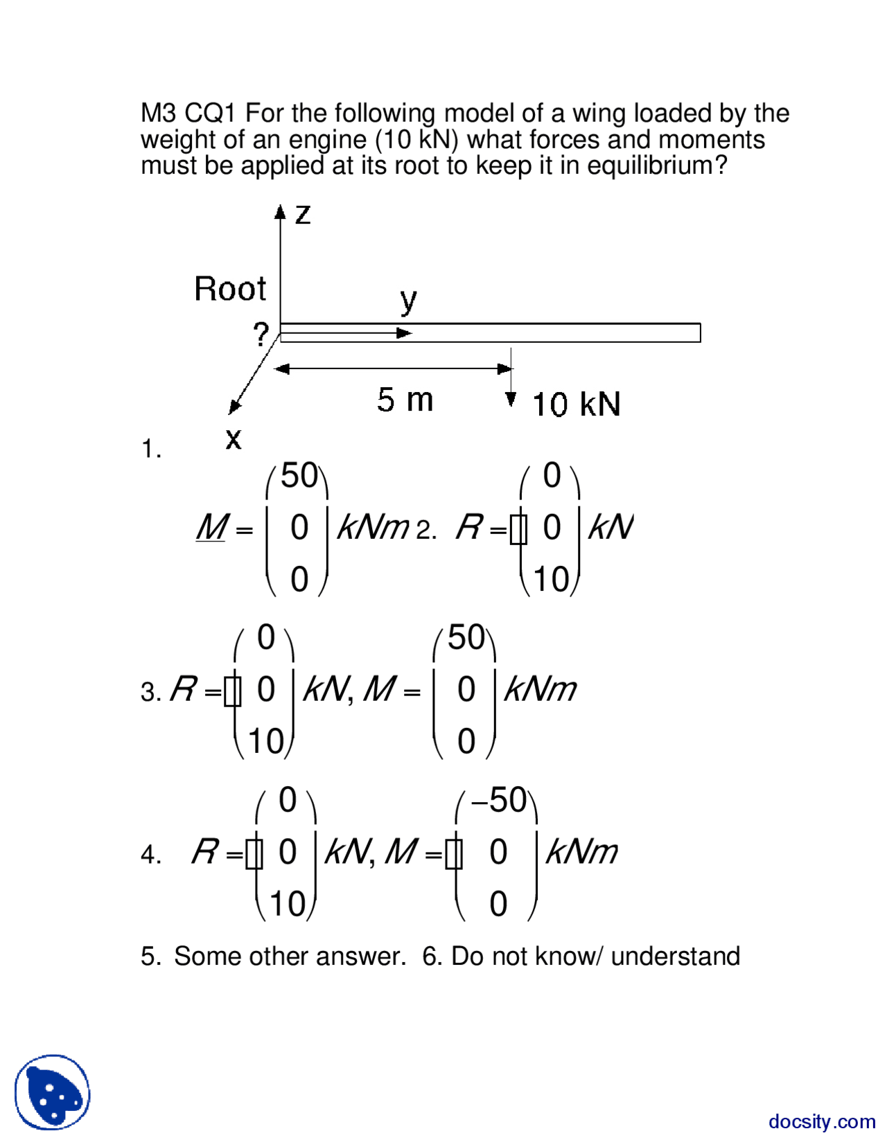 Coordinates Material Structures Lecture Handout Docsity