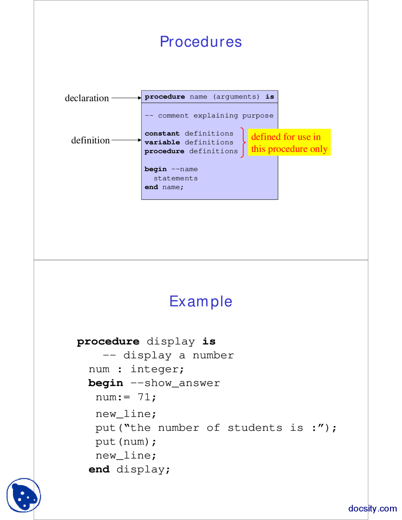 Procedures Computer Programming For Aeronautical Engineering And