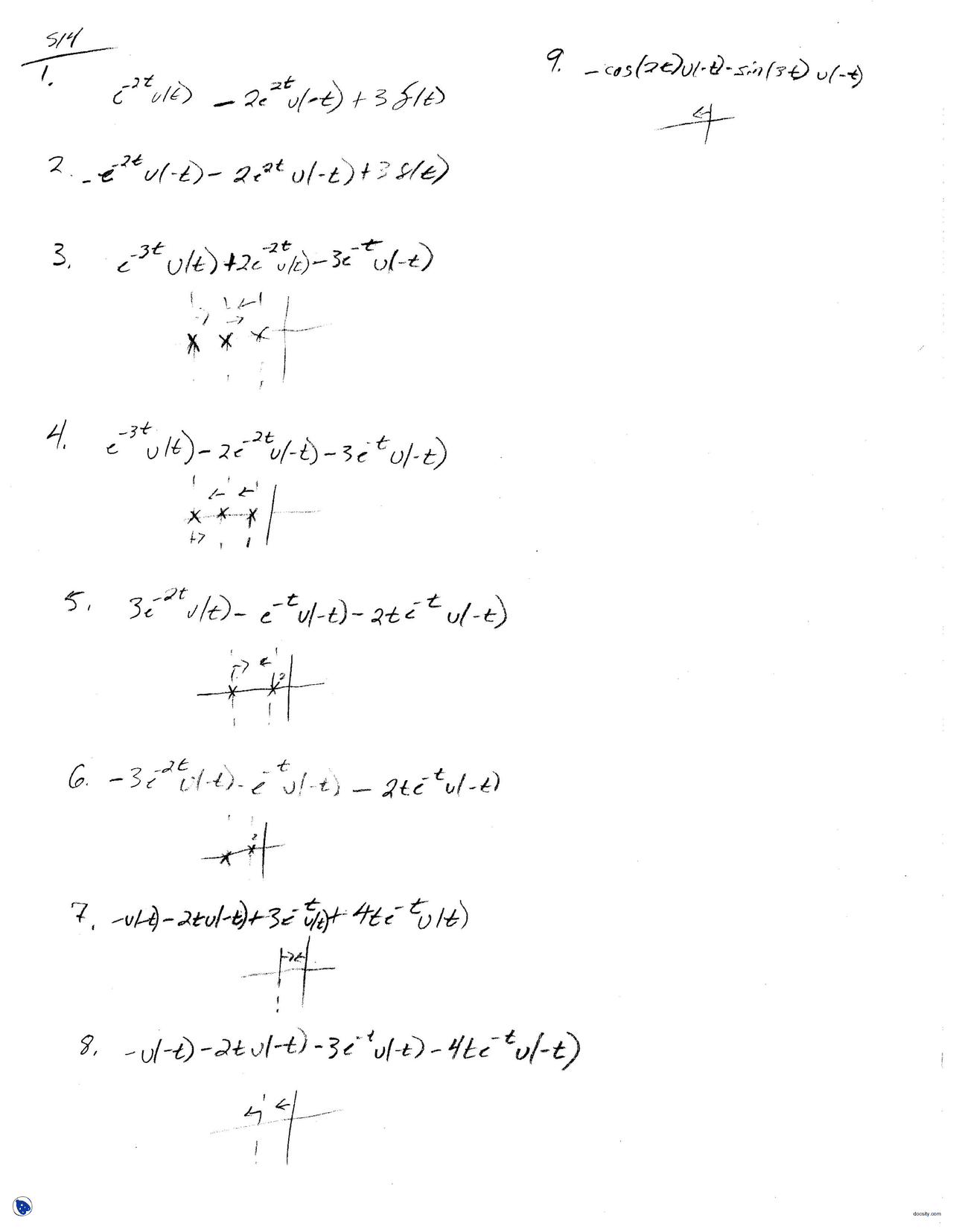 Convolution Part 3 Signal And System Theory Assignment Solution Docsity