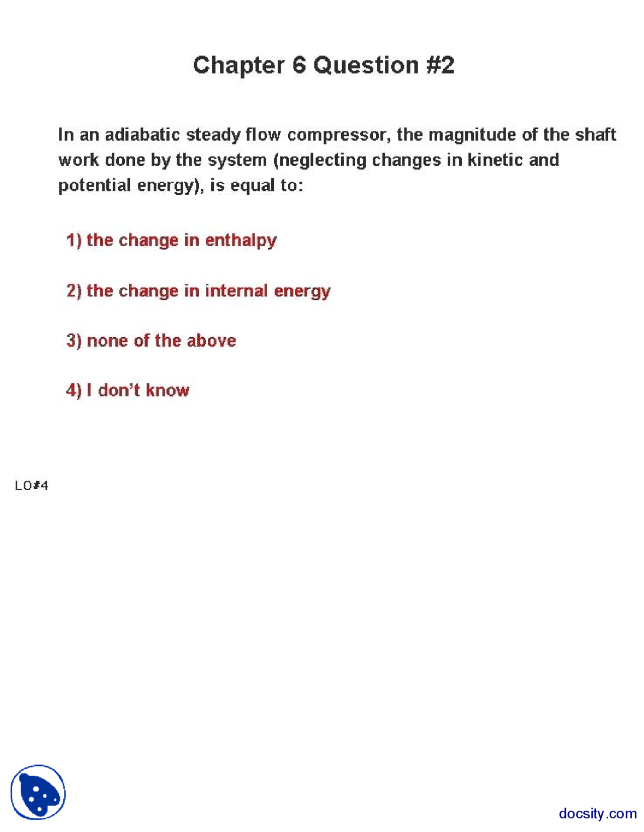 Integral Momentum Equation Part 3 Thermo Propulsion Quiz Docsity