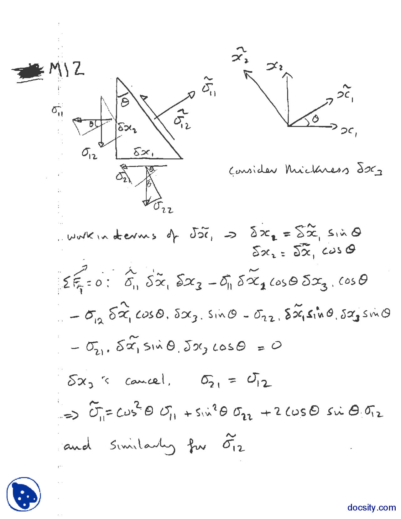 Shear Modulus Advanced Unified Engineering Assignment Solution Docsity