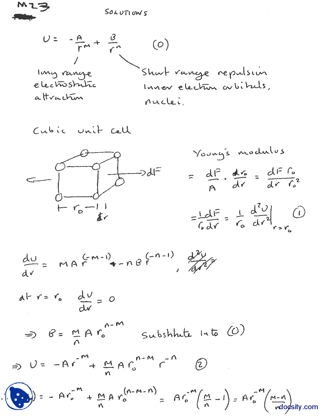 Stresses And Strains Part 5 Unified Engineering Assignment Solution