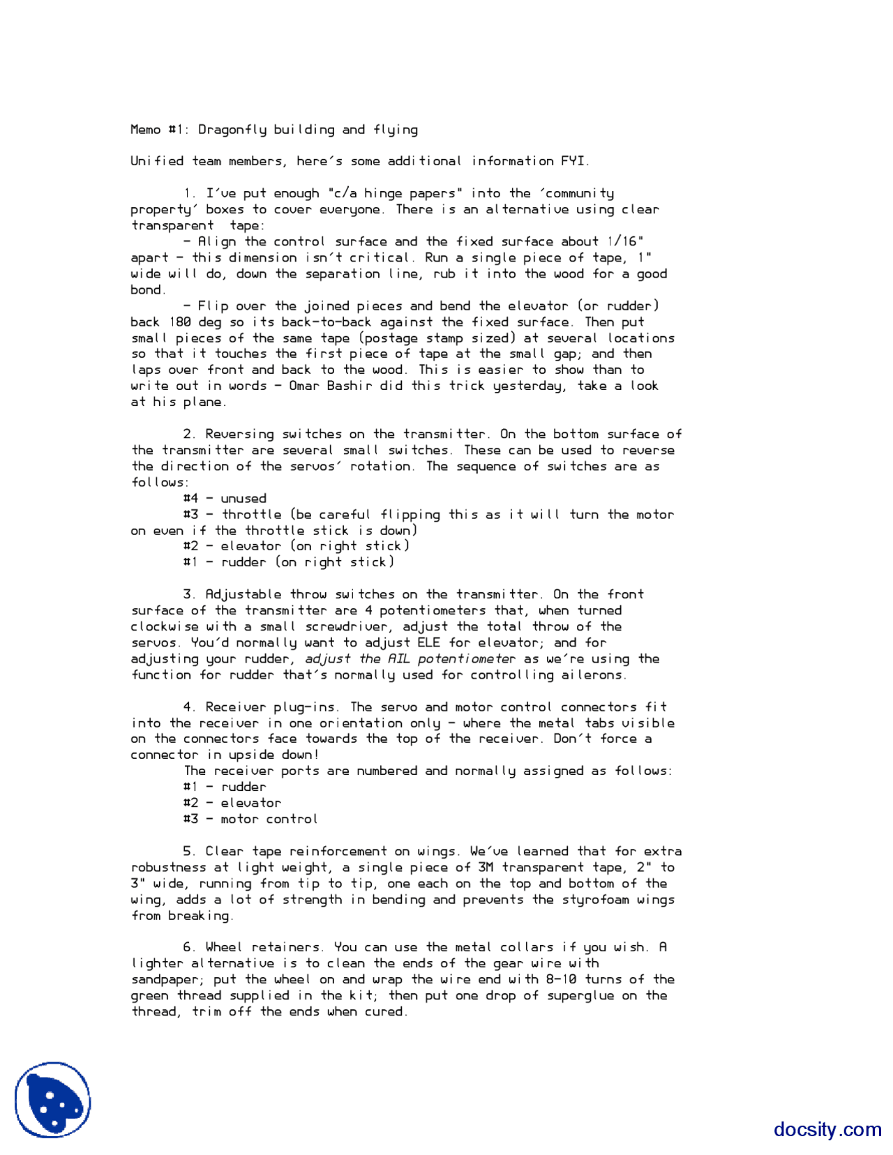 Dragonfly Building And Flying-Design Analysis And Aeronautical ...