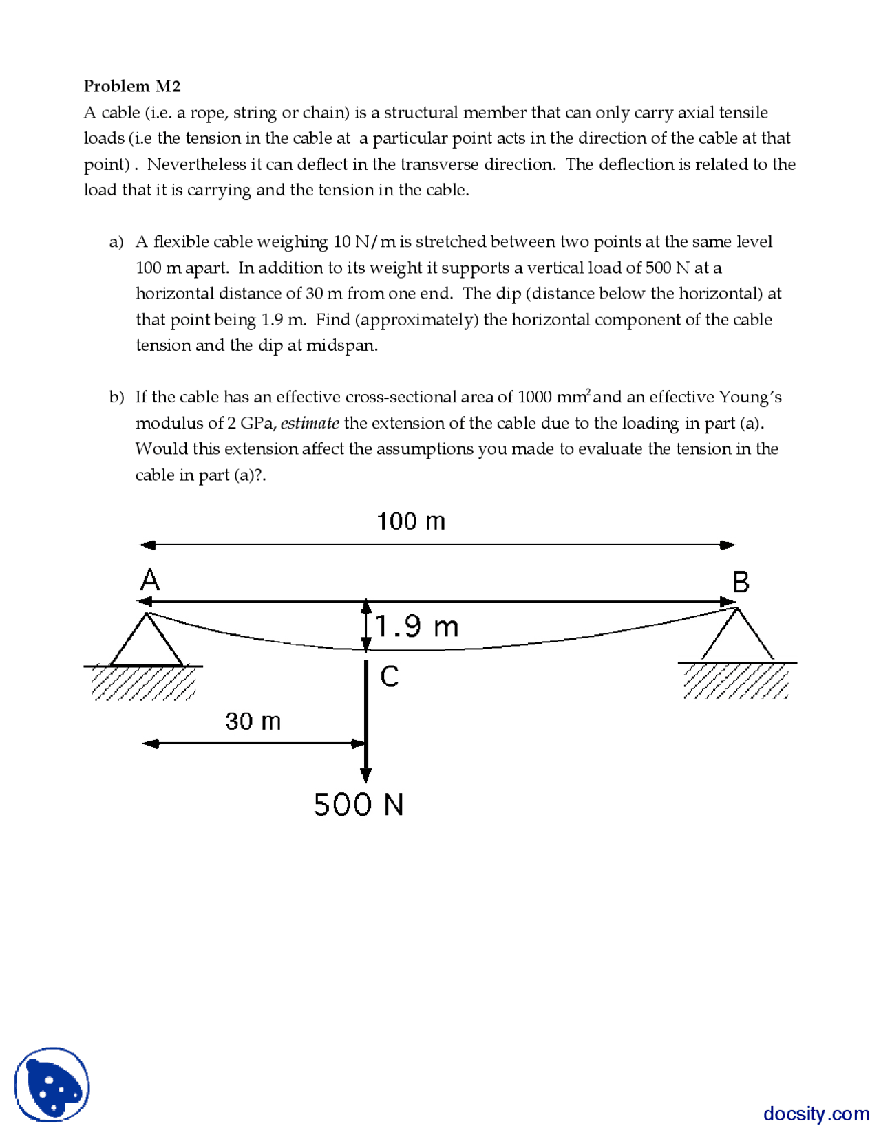 Materials And Structures Basic Unified Engineering Assignment Docsity