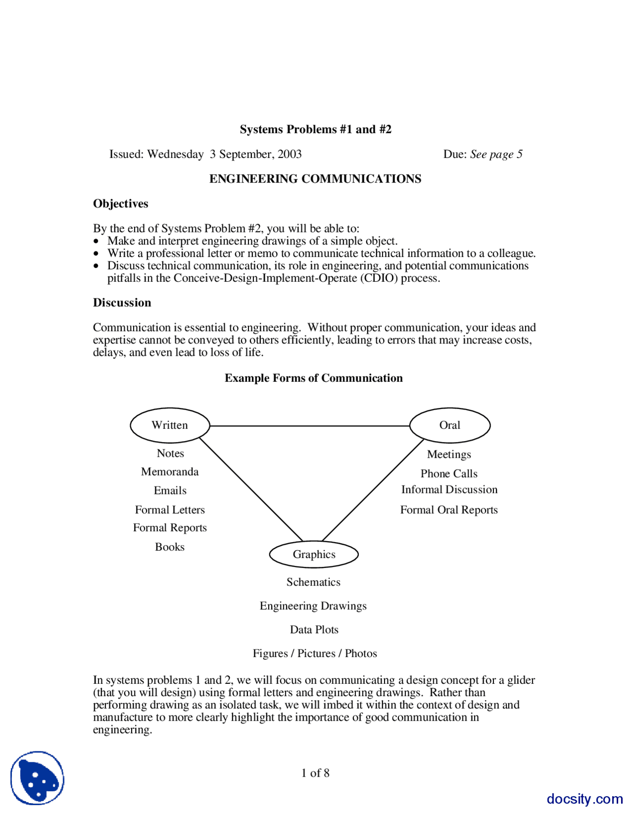 Engineering Communications-Aeronautical Engineering-Lab Reports And ...