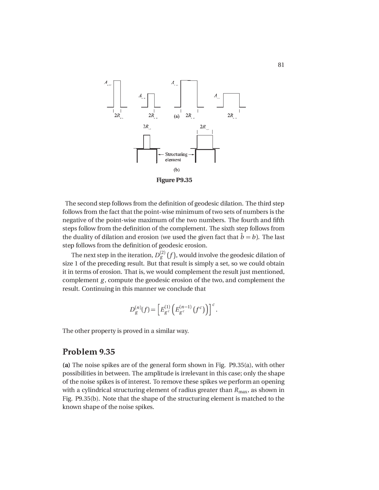 Chapter 10 Part 1-Digital Image Processing-Solution Manual - Docsity