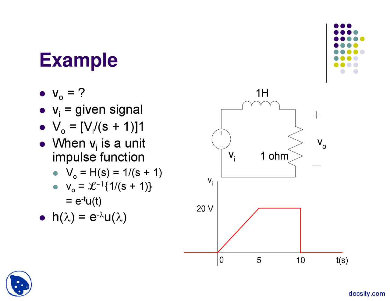 Examples 1 Network And Circuit Analysis Lecture Slides Docsity