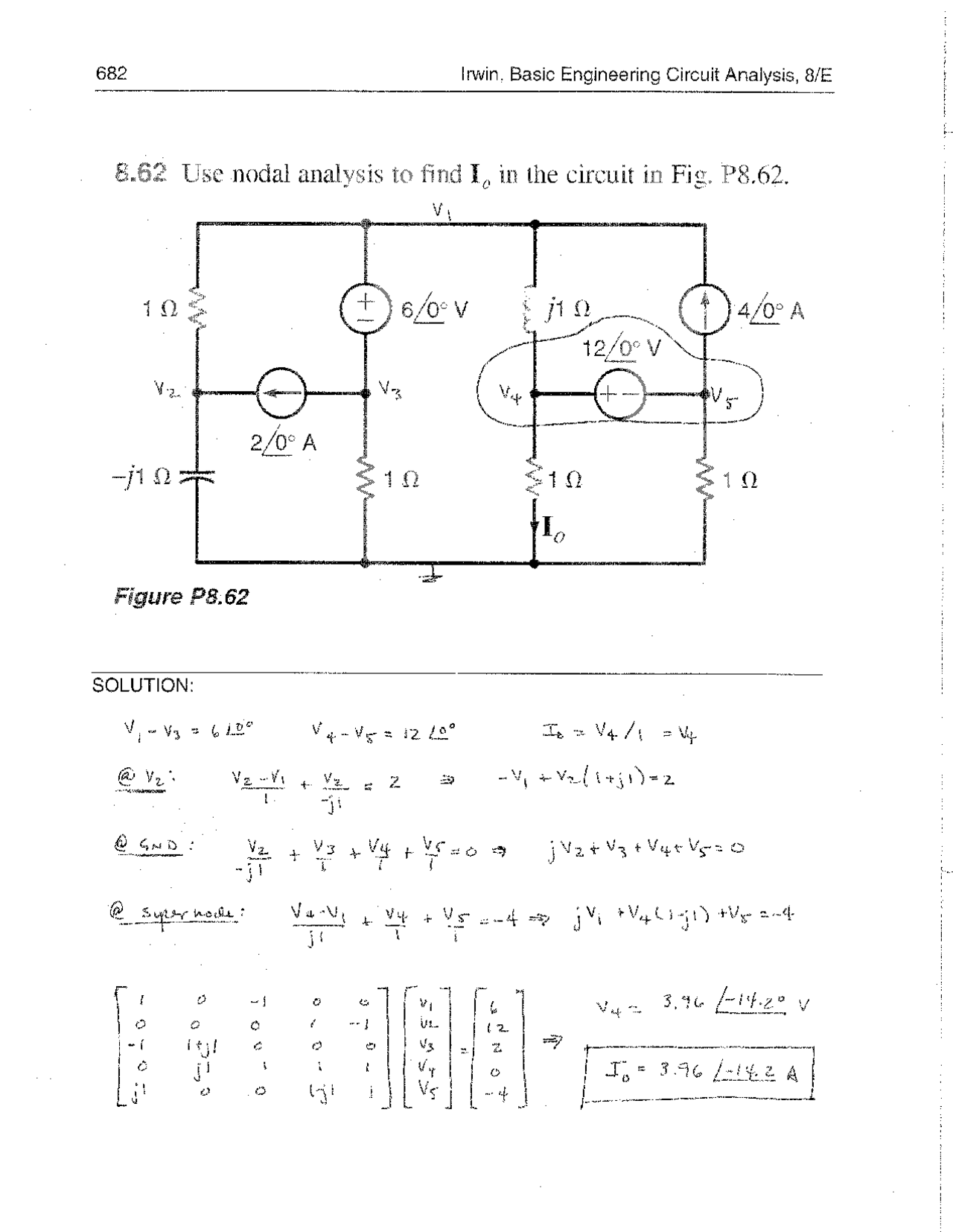 Ac Steady State Analysis Exercises Electronic Circuits Design Docsity
