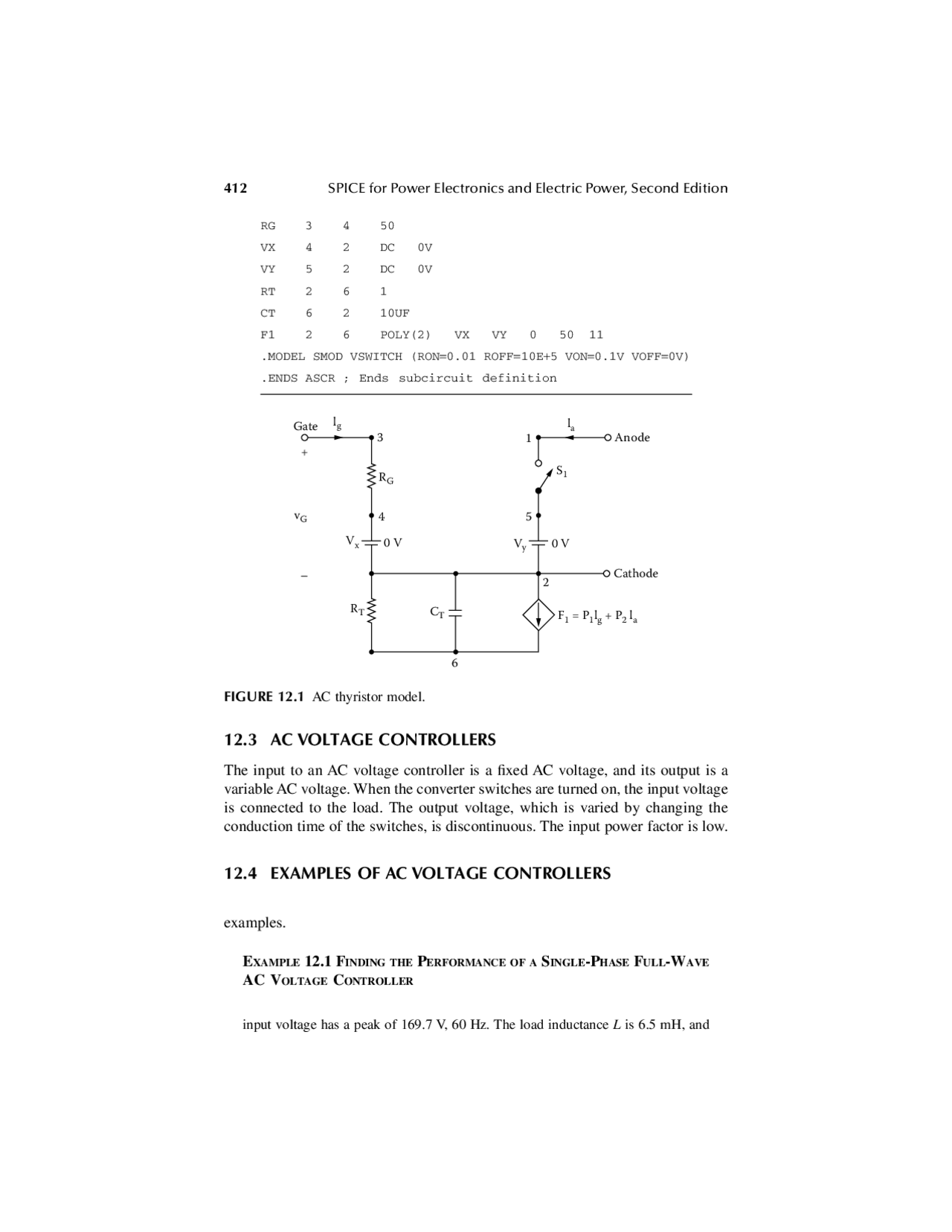 Chapter 12-SPICE for Power Electronics and Electric Power-Book ...