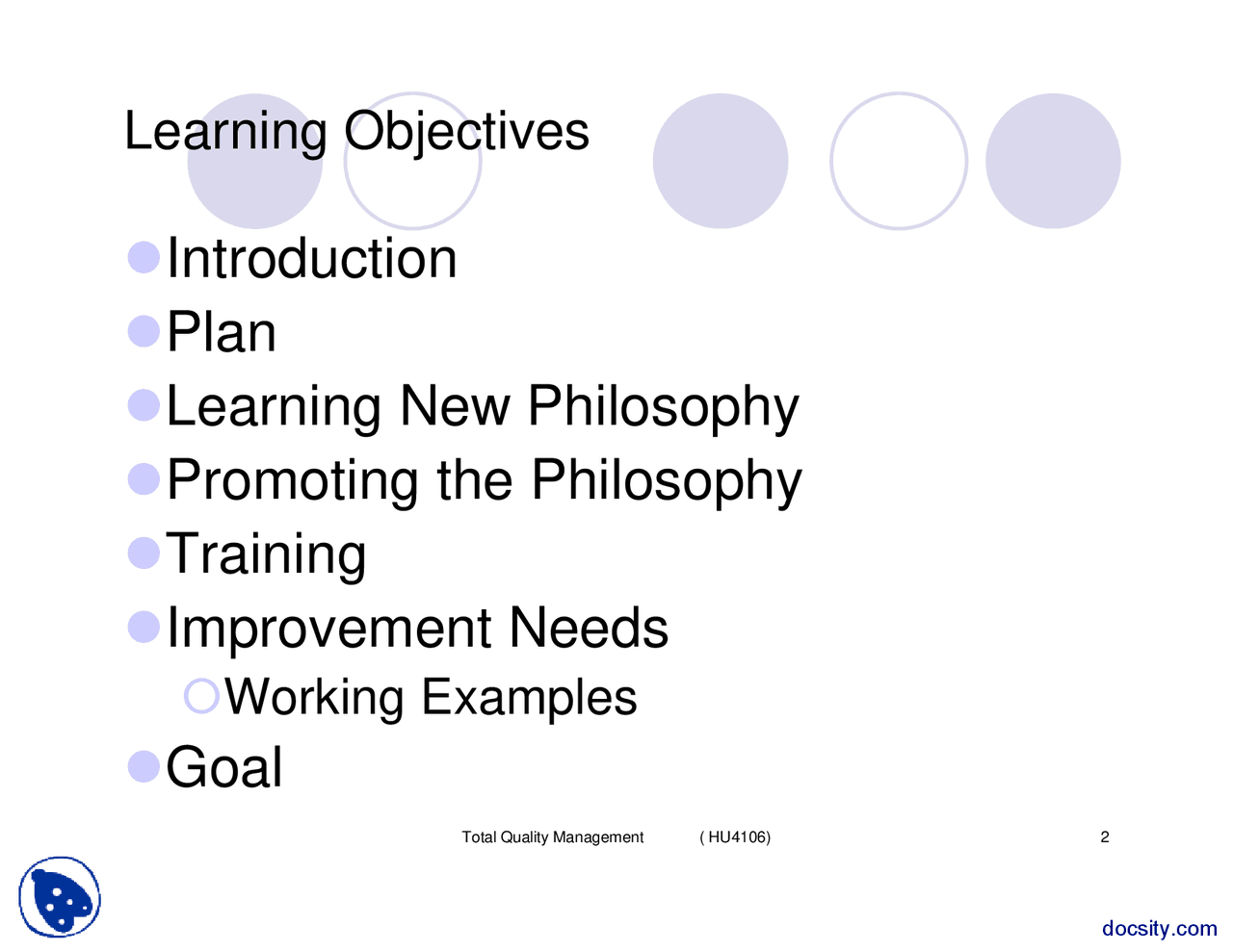 Total Productive Maintenance-Total Quality Management-Lecture Slides ...