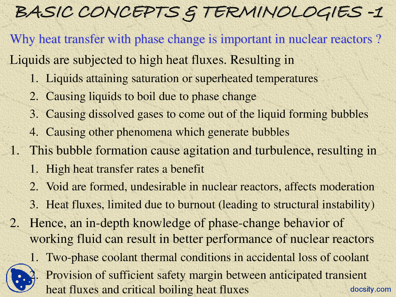 Heat Transfer With Phase Change Part 1-Thermodynamics and Heat Flow ...
