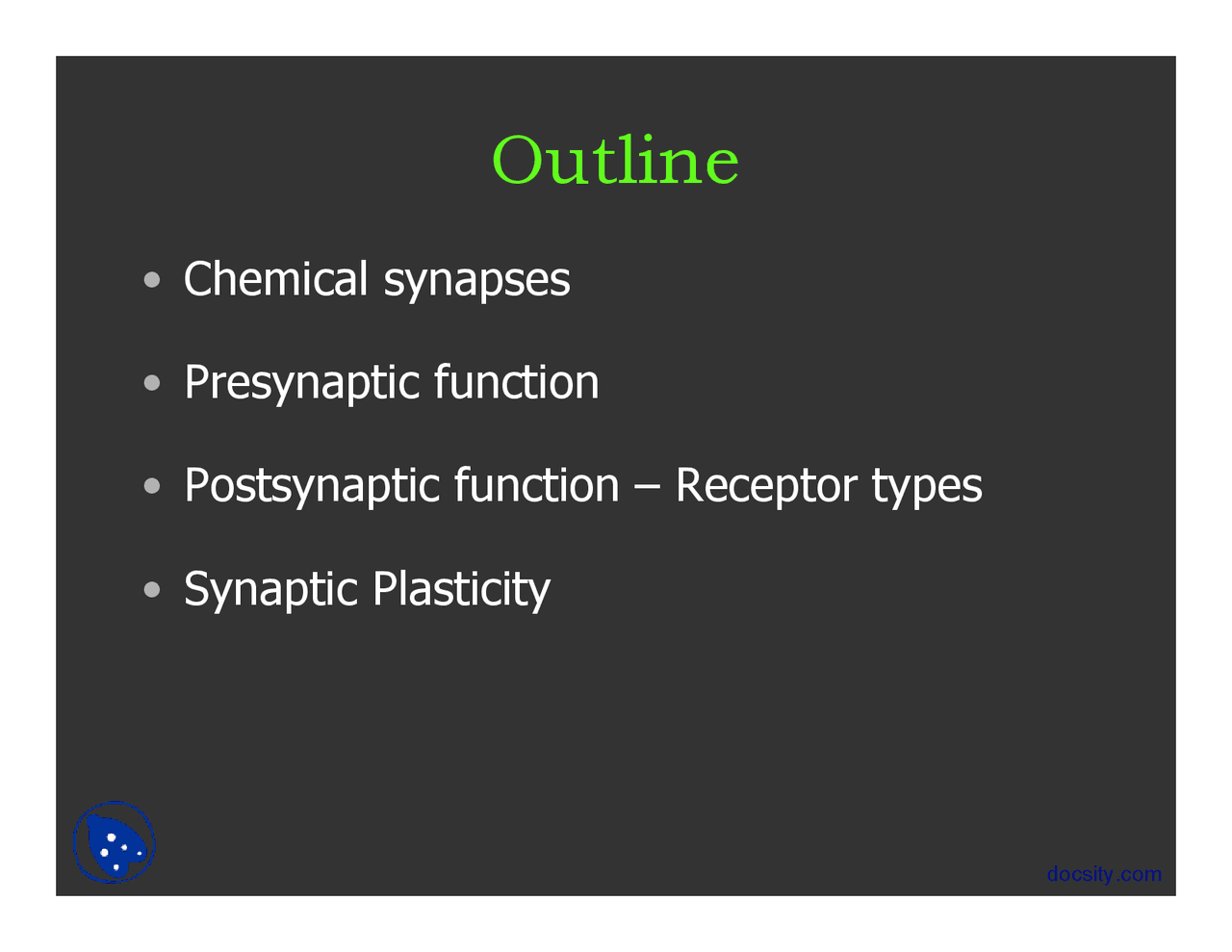 Presynaptic And Postsynaptic Function-Medicine And Pathophysiology ...