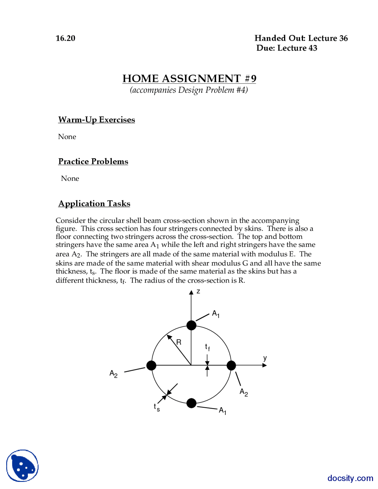 Cross Sections Material And Structures Assignment Docsity