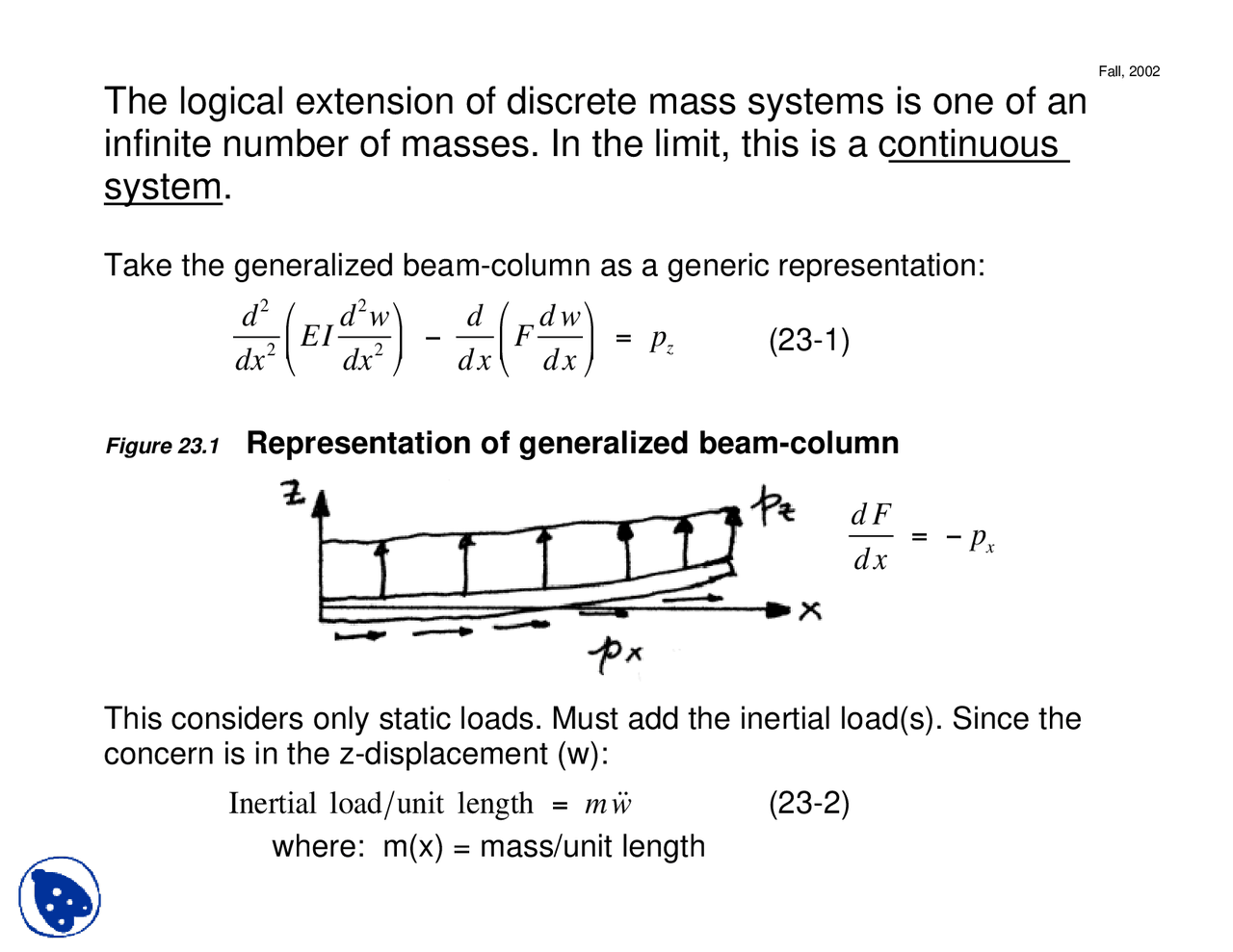 Beam Column Part Material And Structures Lecture Handout Docsity