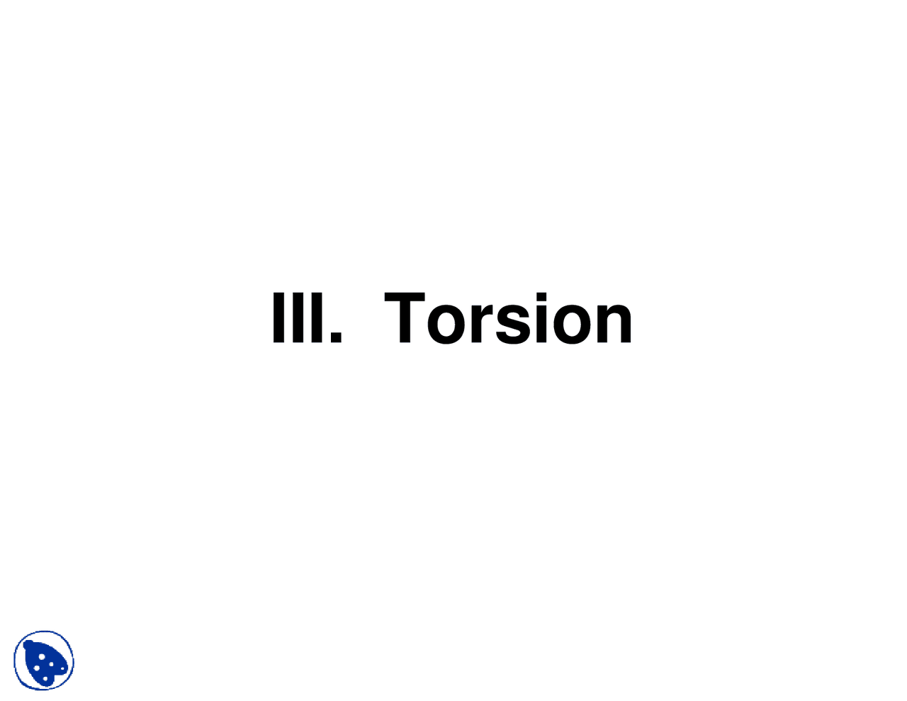 Torsion Part 1 Material And Structures Lecture Handout Docsity