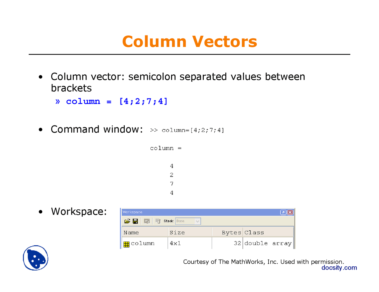 Visualization And Programming Signal And Systems Lab Lectures Docsity