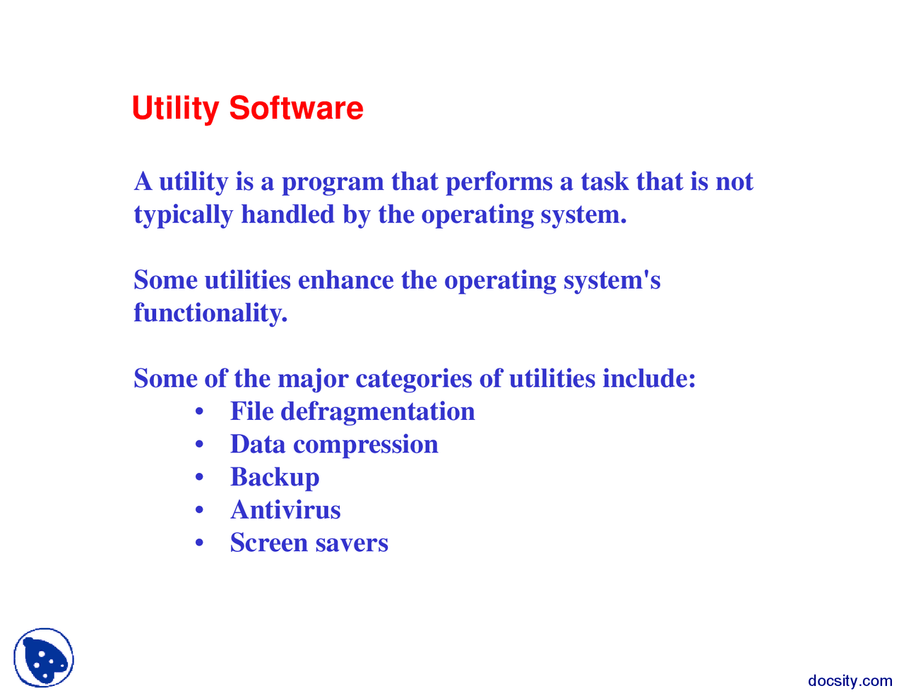 Operating System Basics Part 3 Computer Fundamentals Lecture Slides 9764