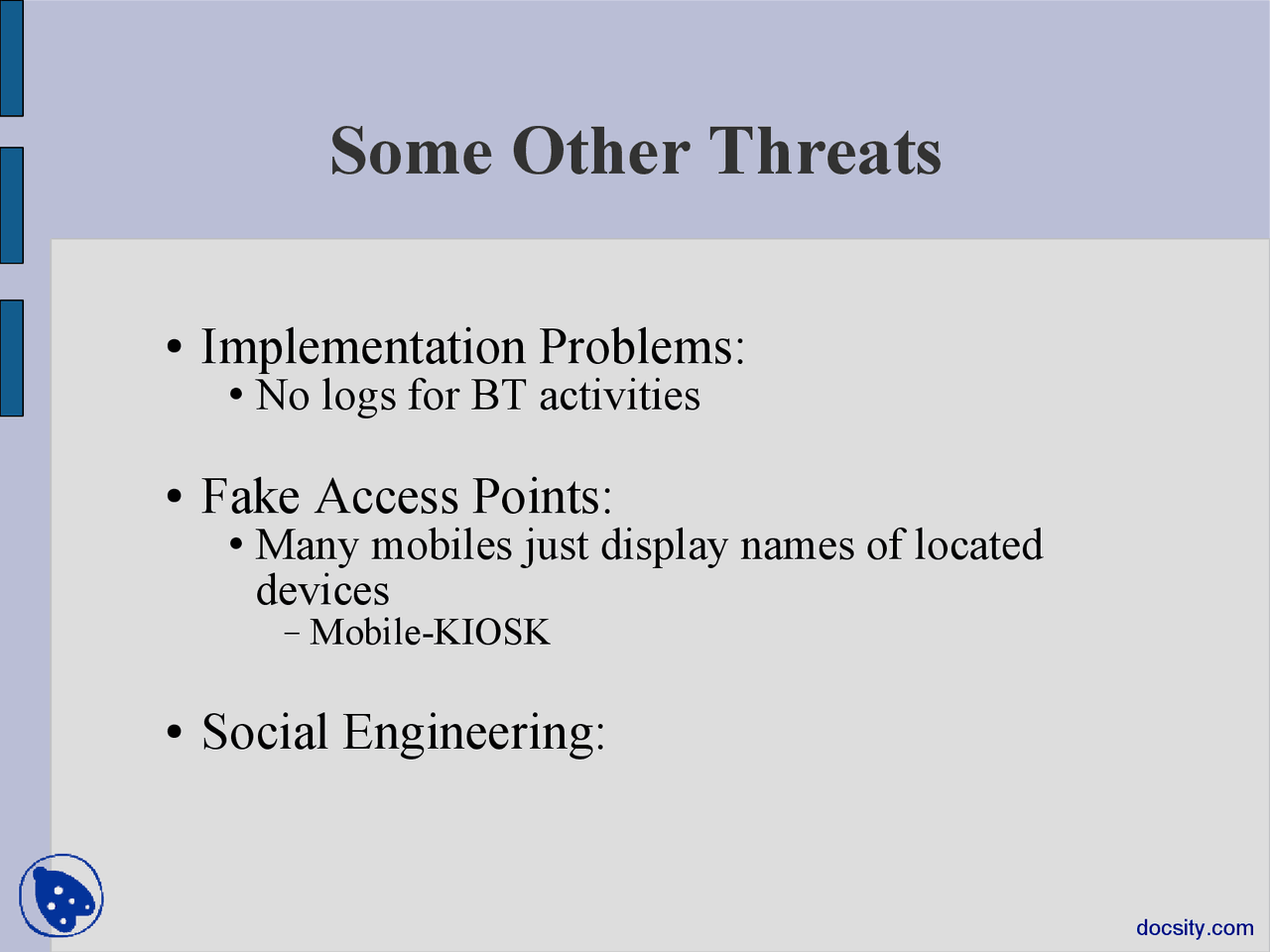 Bluetooth Architecture Part 3 Docsity